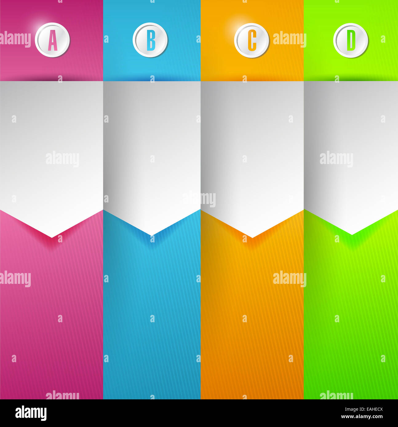 Customizable colorful Banner Infographics Stock Photo - Alamy