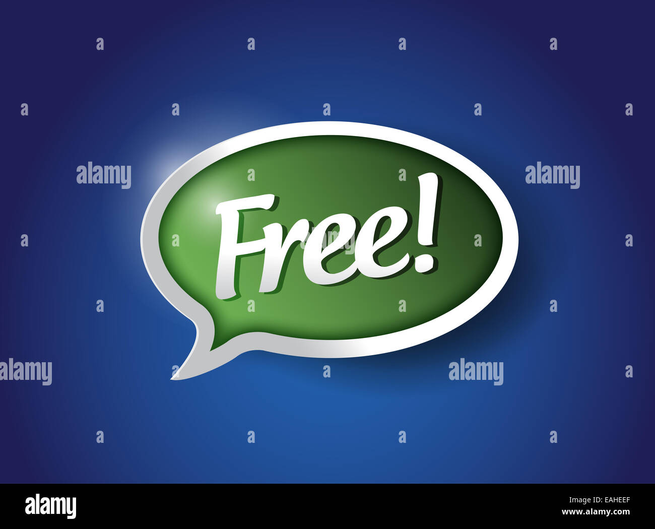 Free bubble message communication. illustration Stock Photo - Alamy