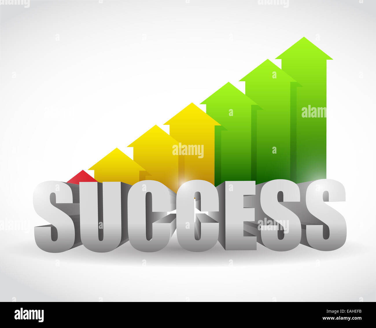 Conceptual business illustration color chart hi-res stock photography ...