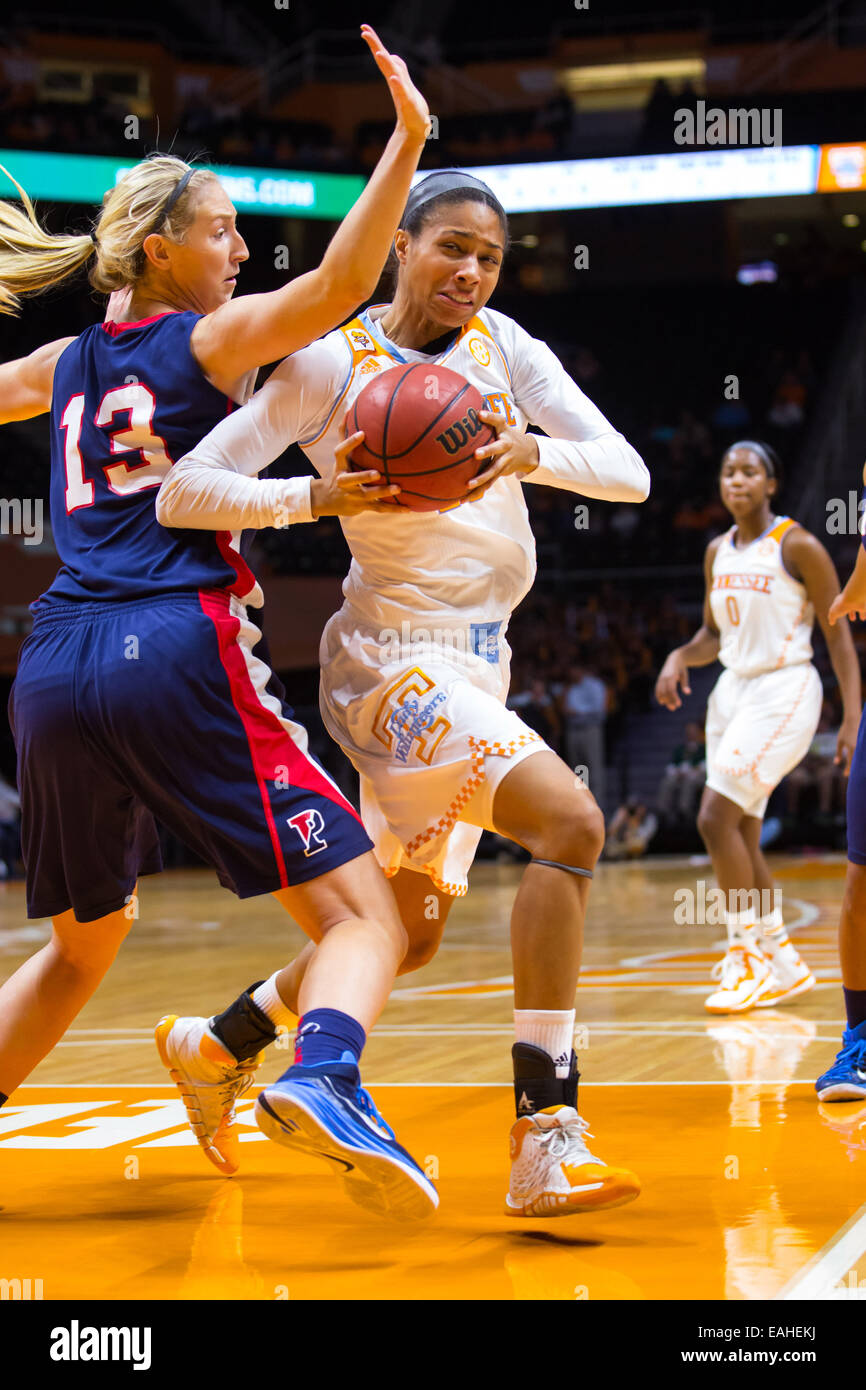 November 14, 2014:Isabelle Harrison #20 of the Tennessee Lady ...