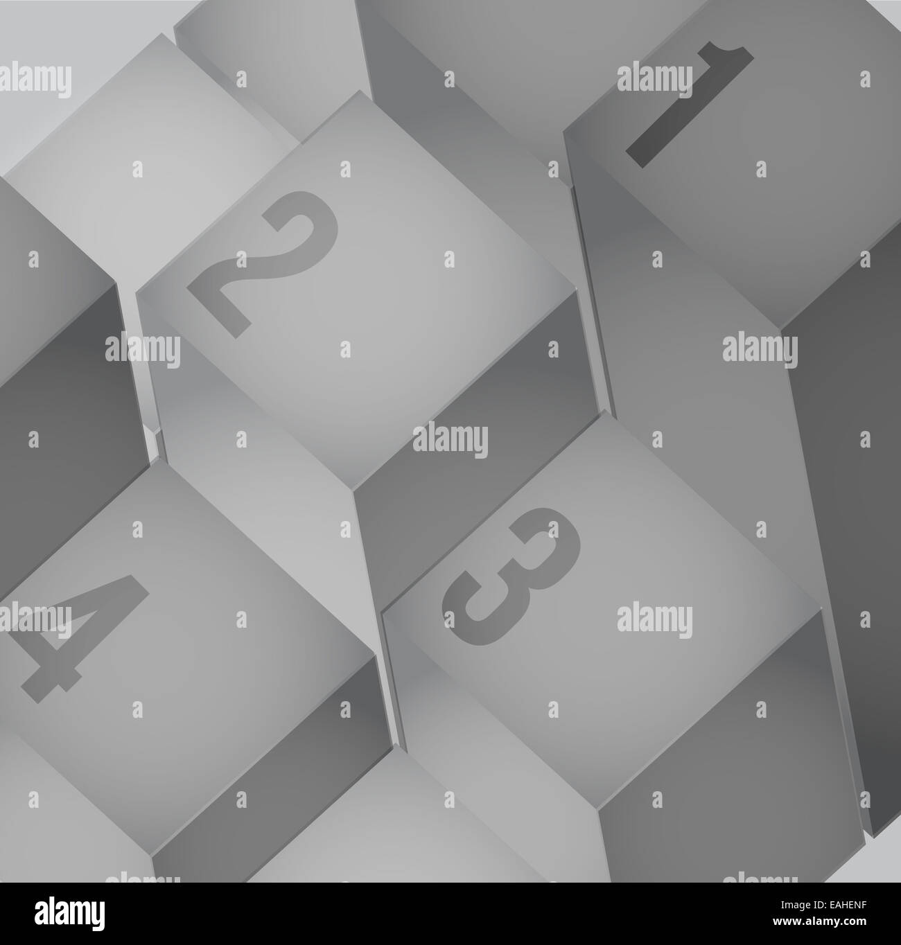 Abstract cubes background with copy spaces Stock Photo - Alamy
