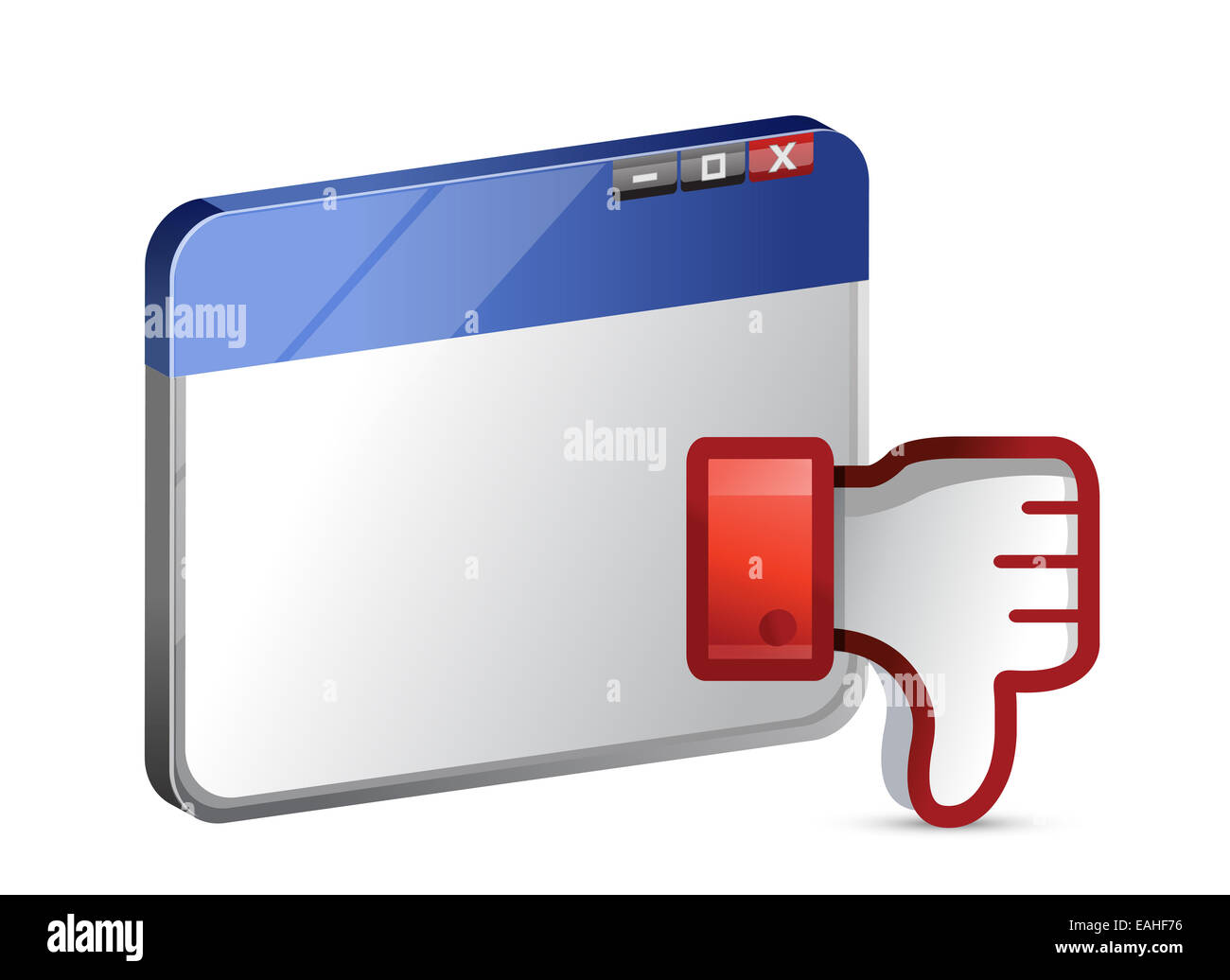 Interaction dislike Cut Out Stock Images & Pictures - Alamy