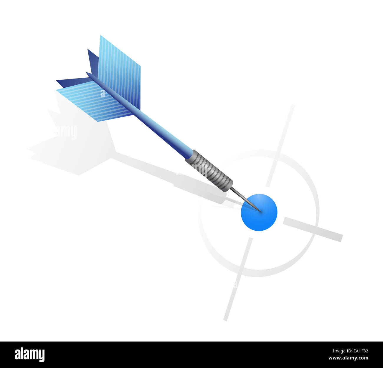 Blue dart Cut Out Stock Images & Pictures - Alamy