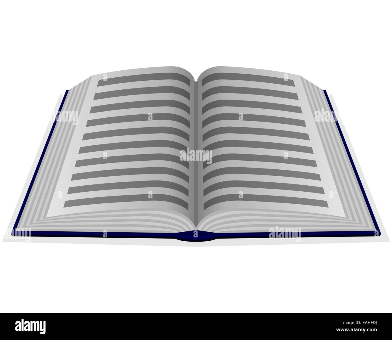 Book open symbol vector hi-res stock photography and images - Alamy