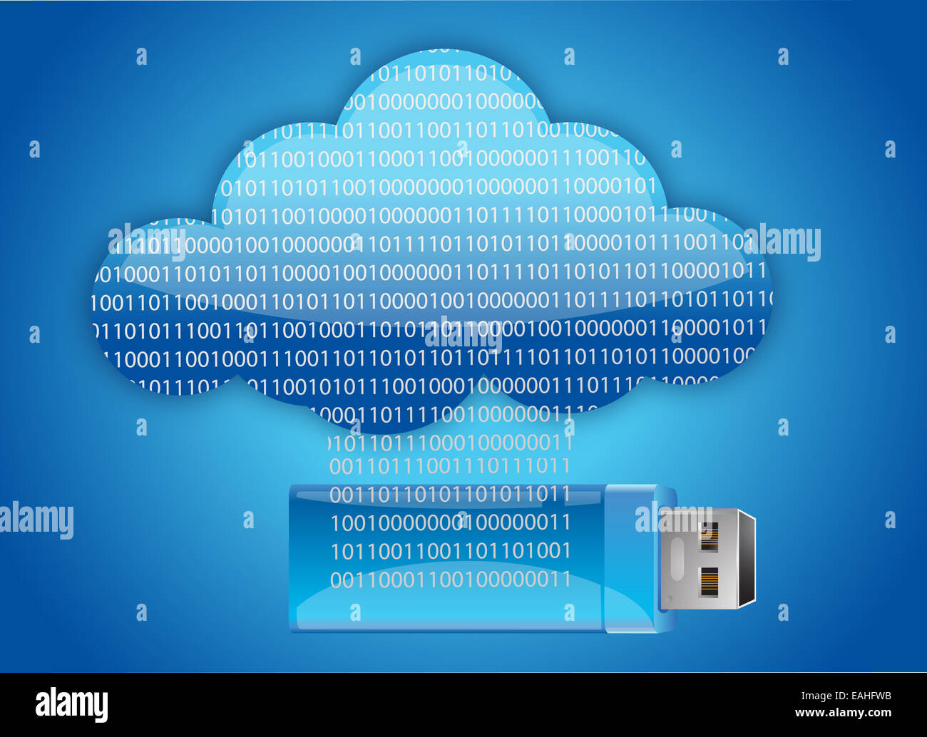Cloud pen drive hi-res stock photography and images - Alamy