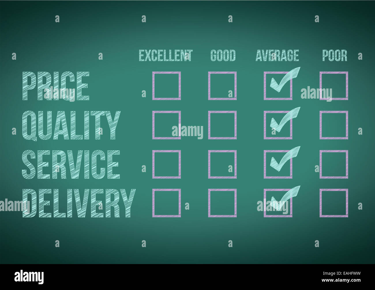 evaluate customer survey form illustration design over a white ...