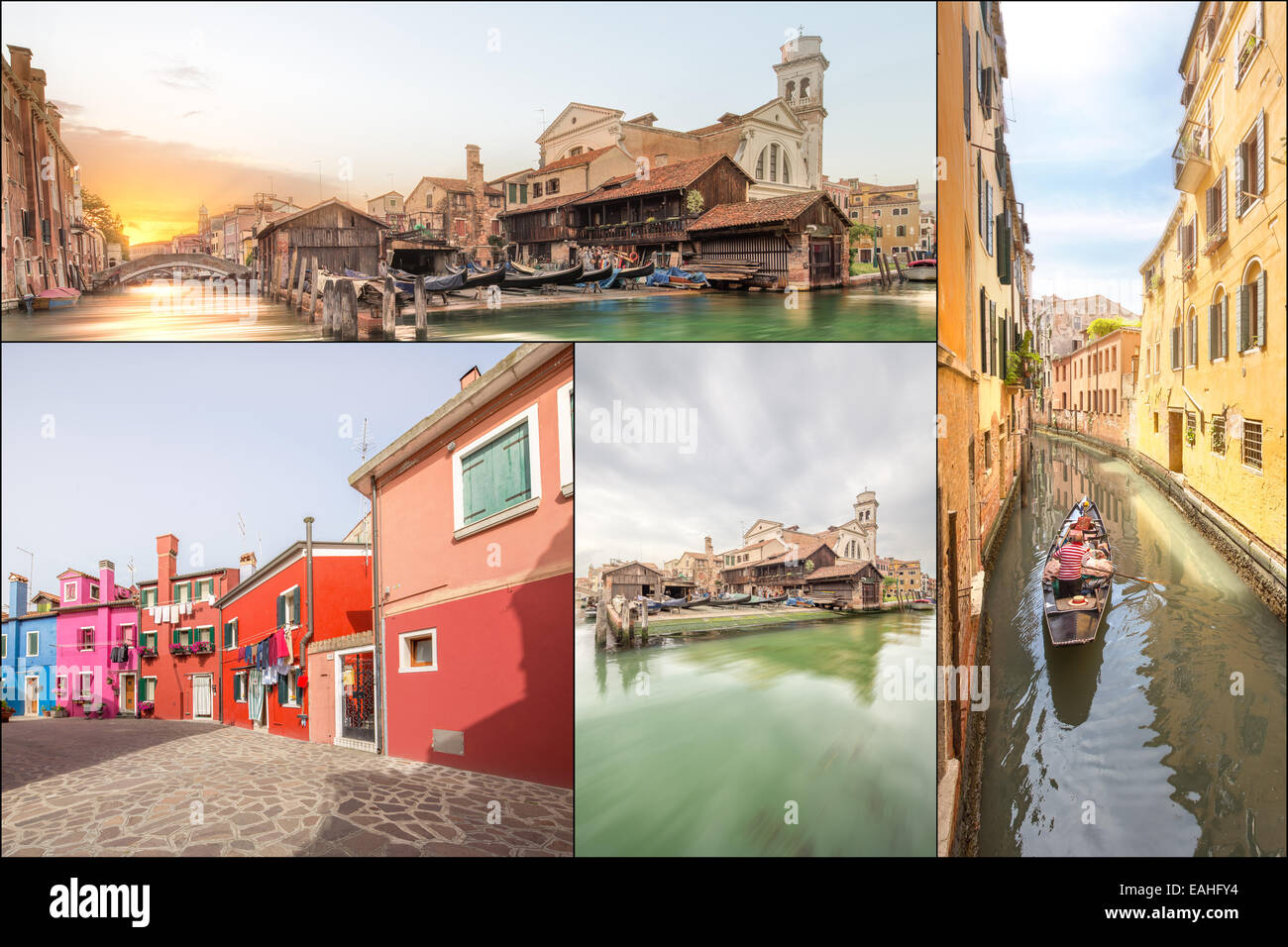Famous european landmarks collage hi-res stock photography and images ...
