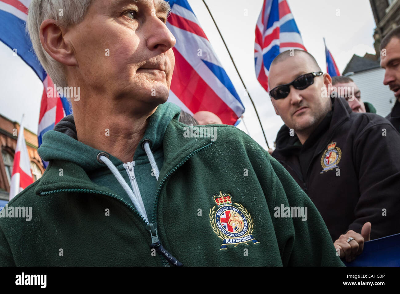 Britain first crown logo hi-res stock photography and images - Alamy