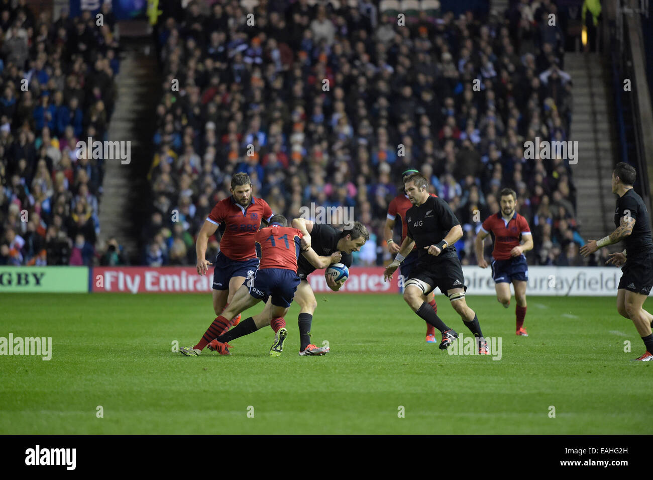 Edfinburgh, UK. 15 Nov 2014. ViaGoGo Autumn Test - Scotland vs All ...