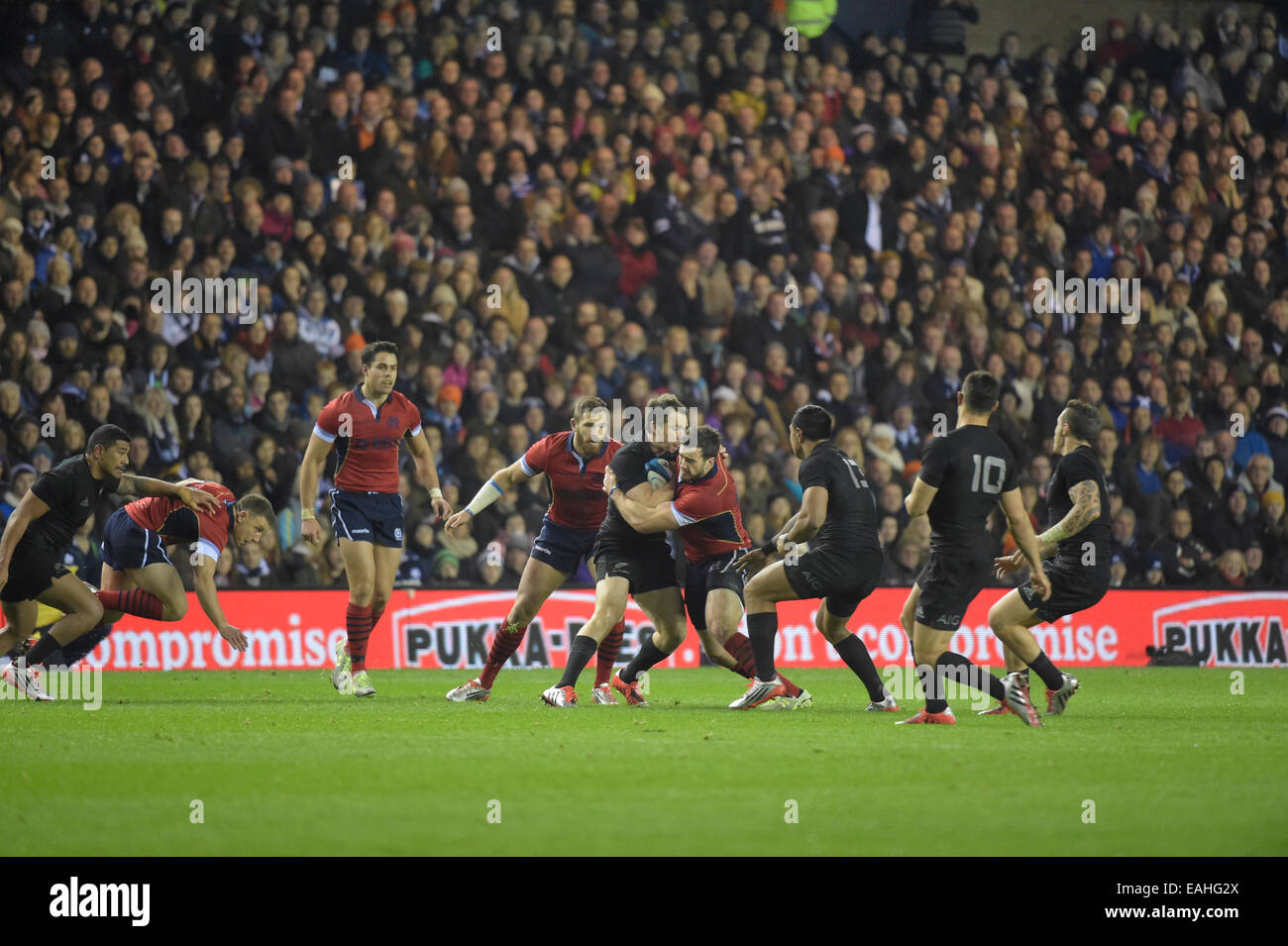 Edfinburgh, UK. 15 Nov 2014. ViaGoGo Autumn Test - Scotland vs All ...