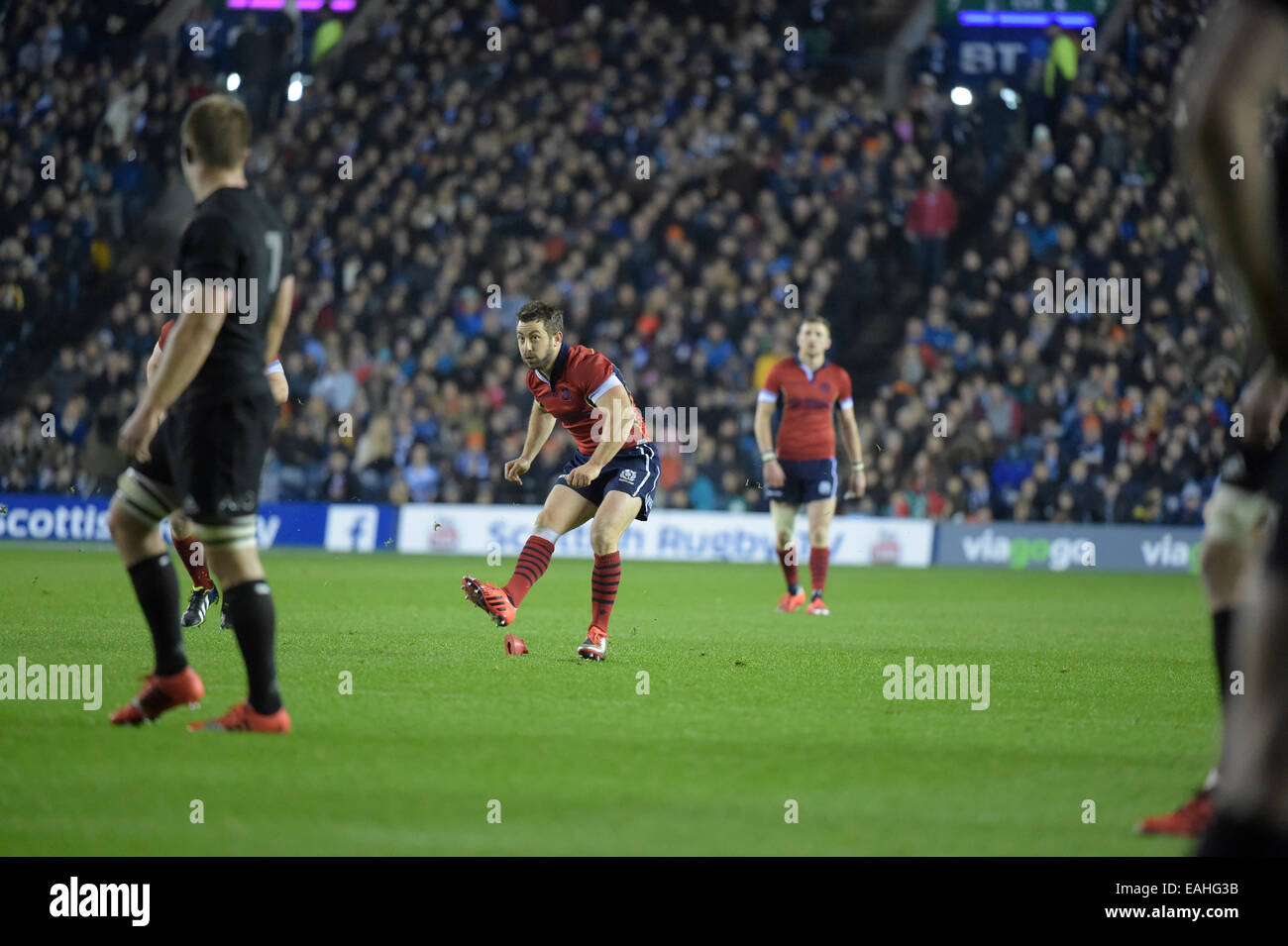 Edfinburgh, UK. 15 Nov 2014. ViaGoGo Autumn Test - Scotland vs All ...