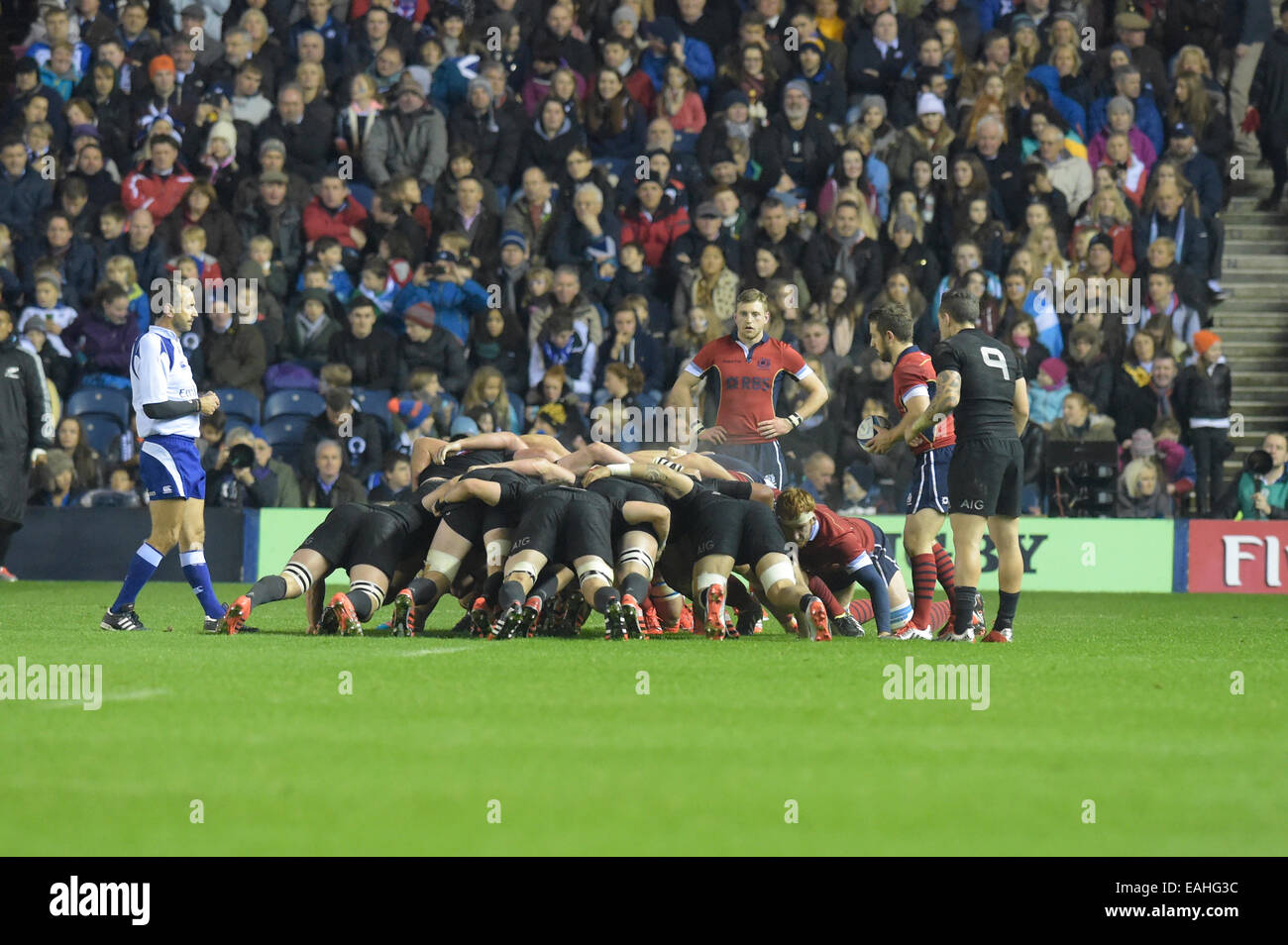 Edfinburgh, UK. 15 Nov 2014. ViaGoGo Autumn Test - Scotland vs All ...