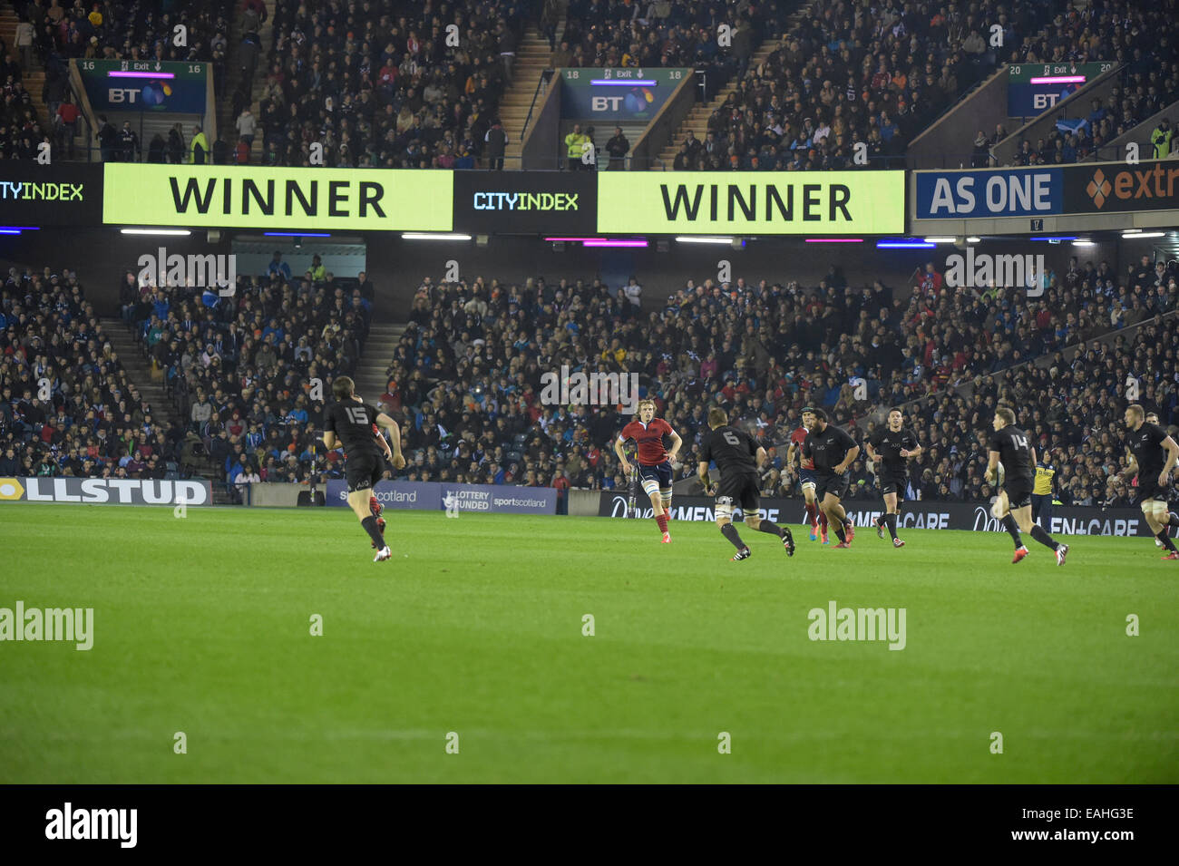 Edfinburgh, UK. 15 Nov 2014. ViaGoGo Autumn Test - Scotland vs All ...
