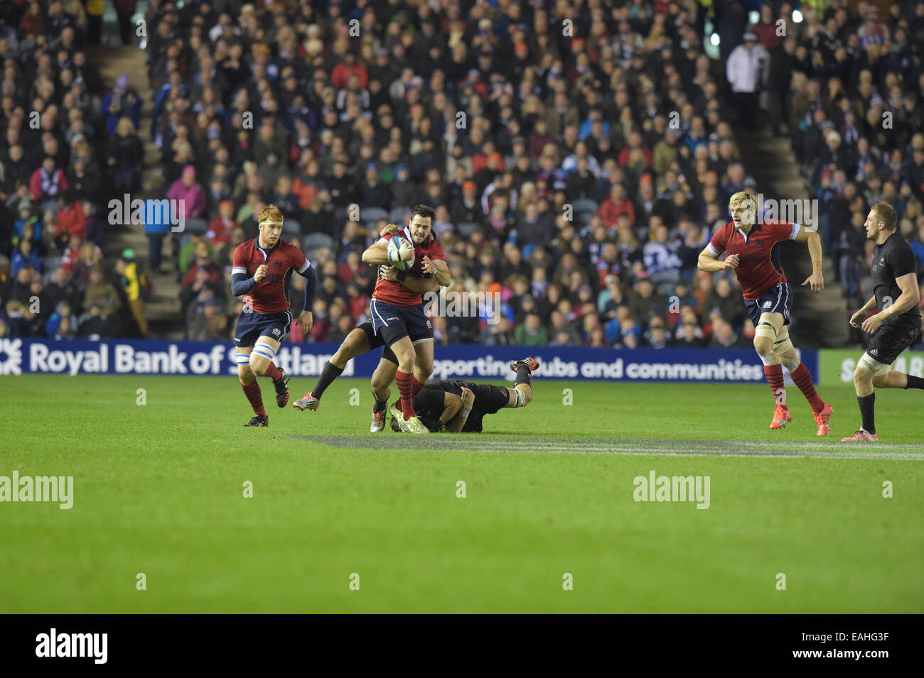 Edfinburgh, UK. 15 Nov 2014. ViaGoGo Autumn Test - Scotland vs All ...