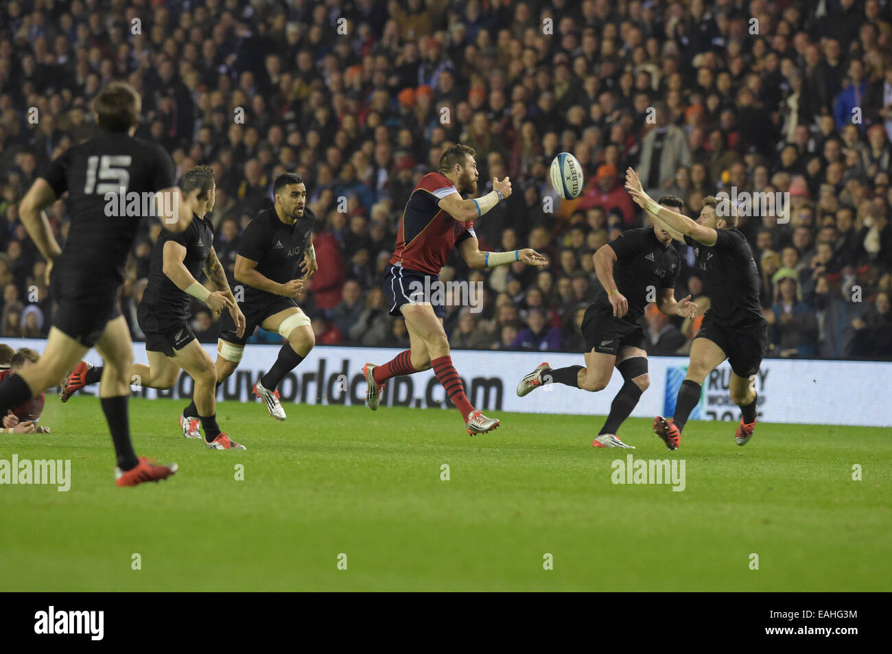 Edfinburgh, UK. 15 Nov 2014. ViaGoGo Autumn Test - Scotland vs All ...