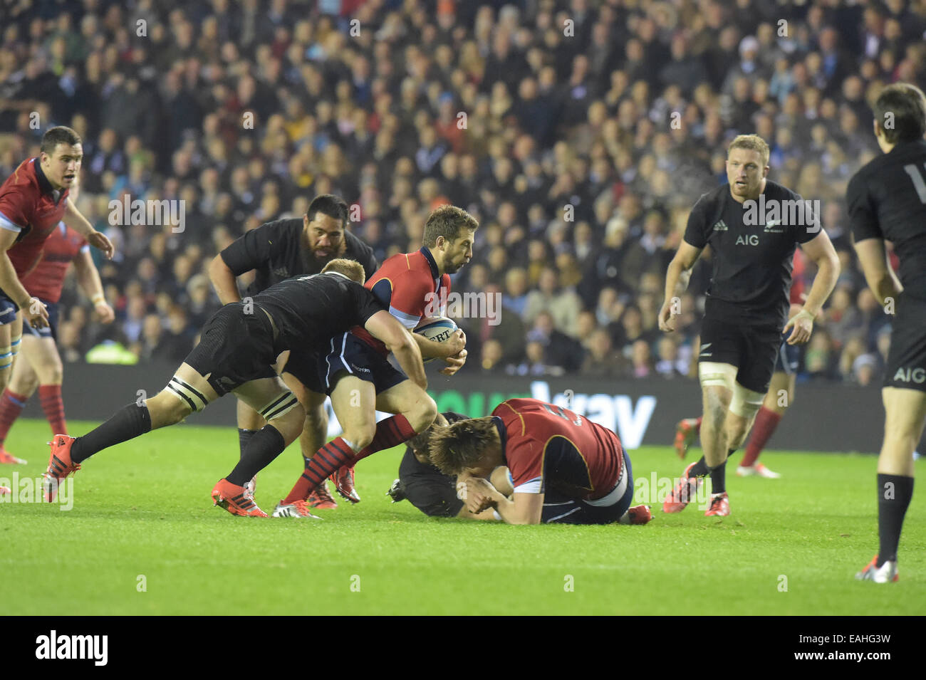 Edfinburgh, UK. 15 Nov 2014. ViaGoGo Autumn Test - Scotland vs All ...