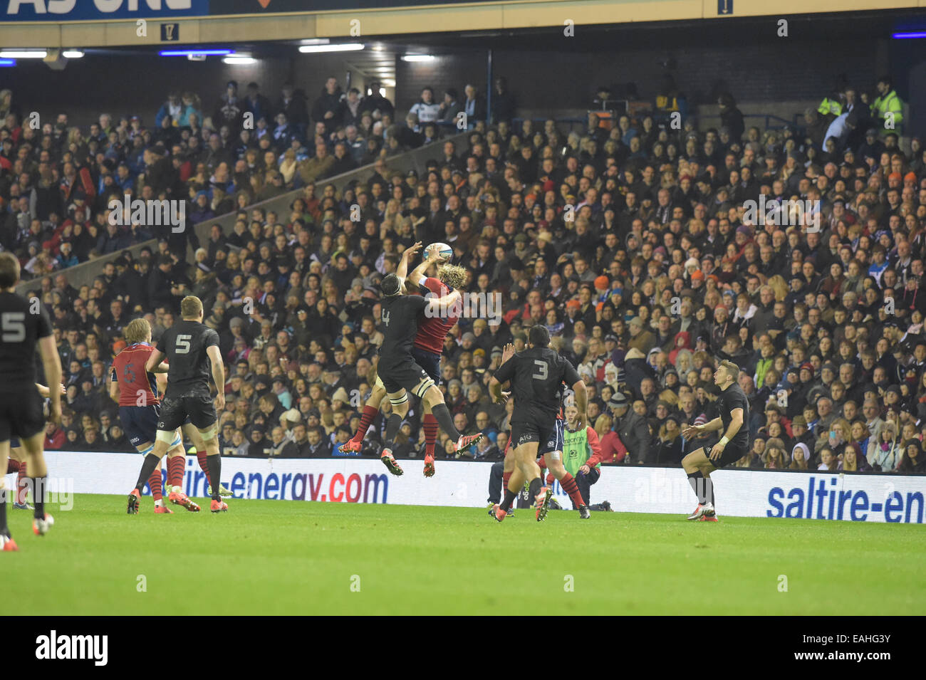 Edfinburgh, UK. 15 Nov 2014. ViaGoGo Autumn Test - Scotland vs All ...