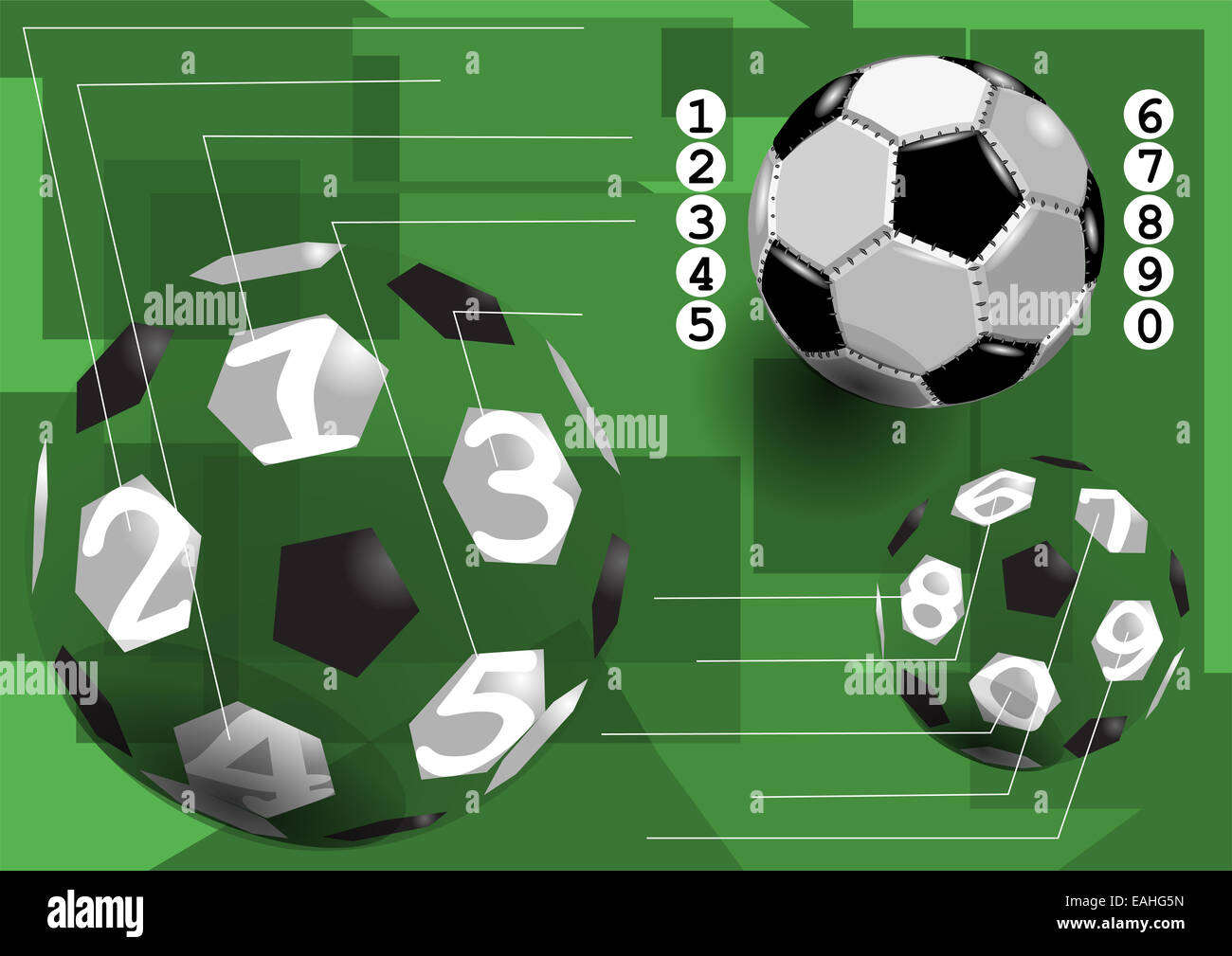 Soccer infographics illustration hi-res stock photography and images ...