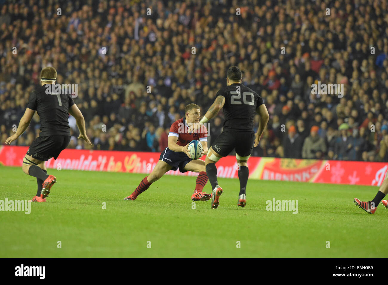 Edfinburgh, UK. 15 Nov 2014. ViaGoGo Autumn Test - Scotland vs All ...