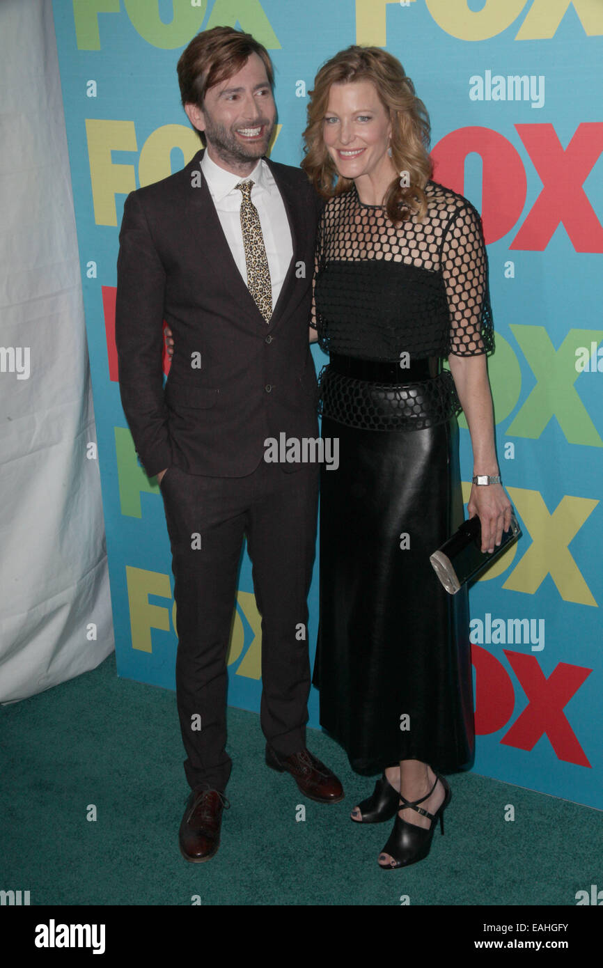 FOX Upfronts at The Beacon Theater - Arrivals Featuring: David Tennant ...