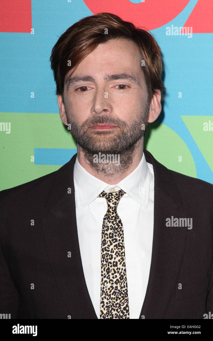 FOX Upfronts at The Beacon Theater - Arrivals Featuring: David Tennant ...