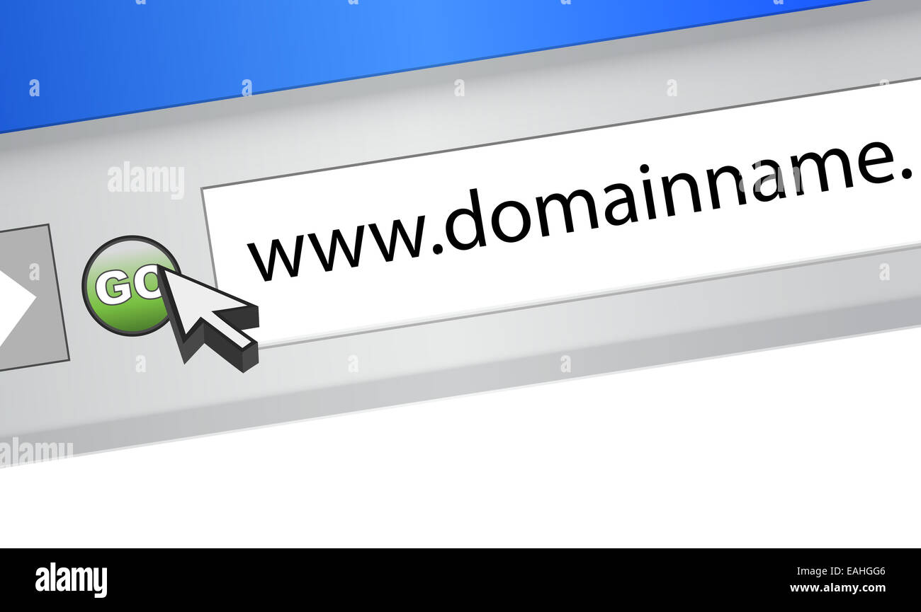 Http internet domain cursor illustration hi-res stock photography and ...