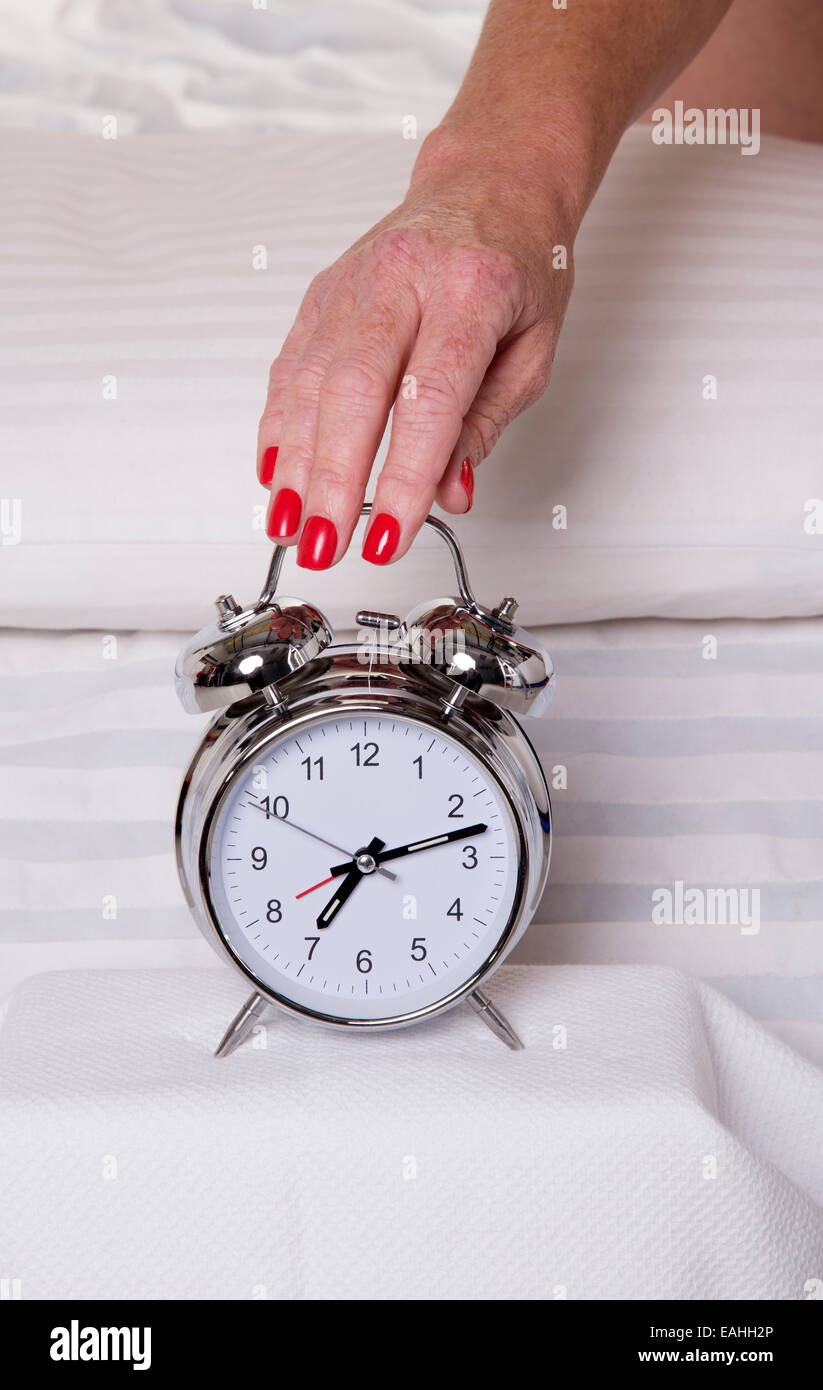 Clock fingers hi-res stock photography and images - Alamy