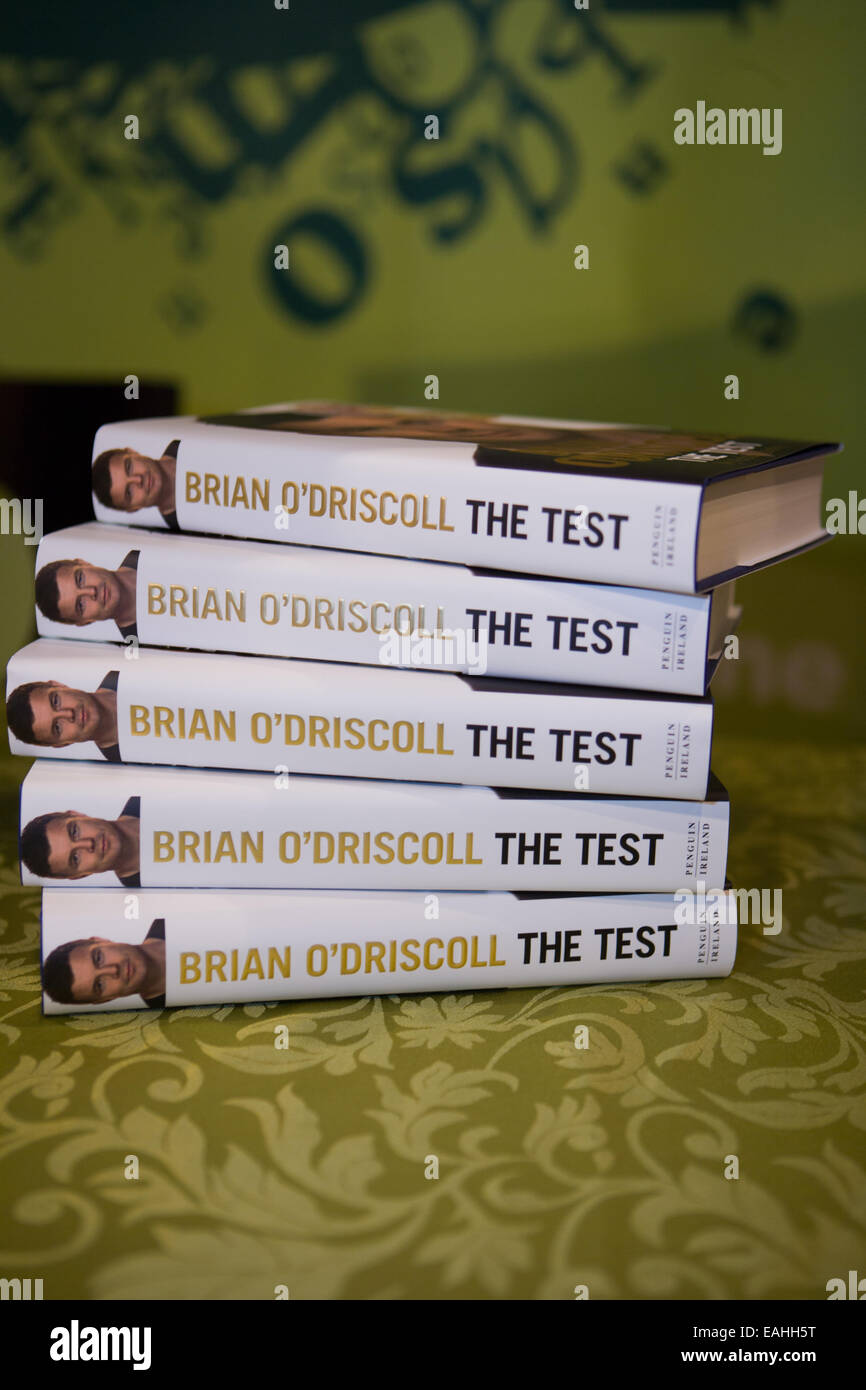 Belfast Ireland 15th November 2014 Brian O Driscoll Autobiography Belfast Ireland 15th November 2014 Brian O Driscoll Autobiography