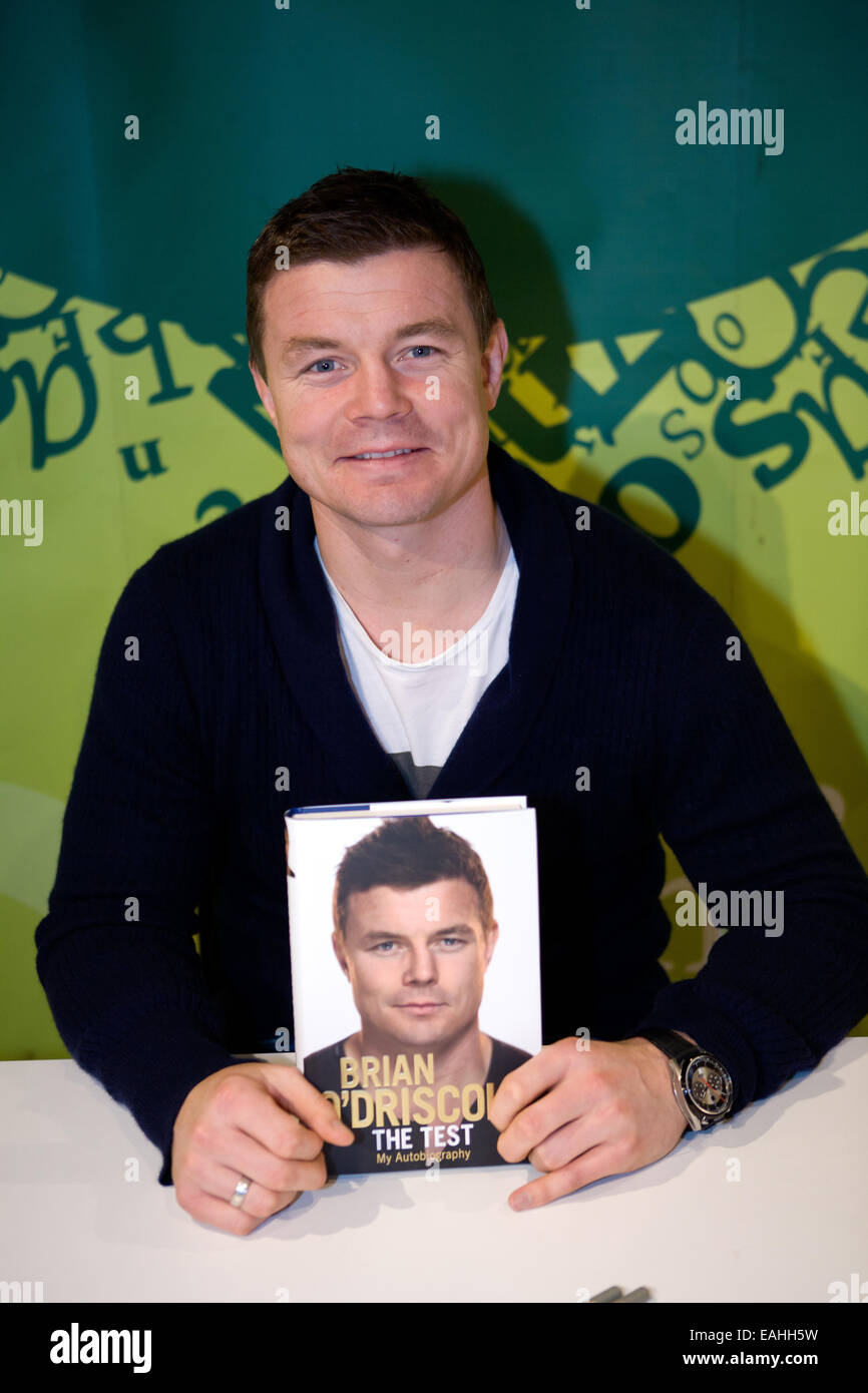 Belfast Ireland 15th November 2014 Brian O Driscoll Autobiography Belfast Ireland 15th November 2014 Brian O Driscoll Autobiography