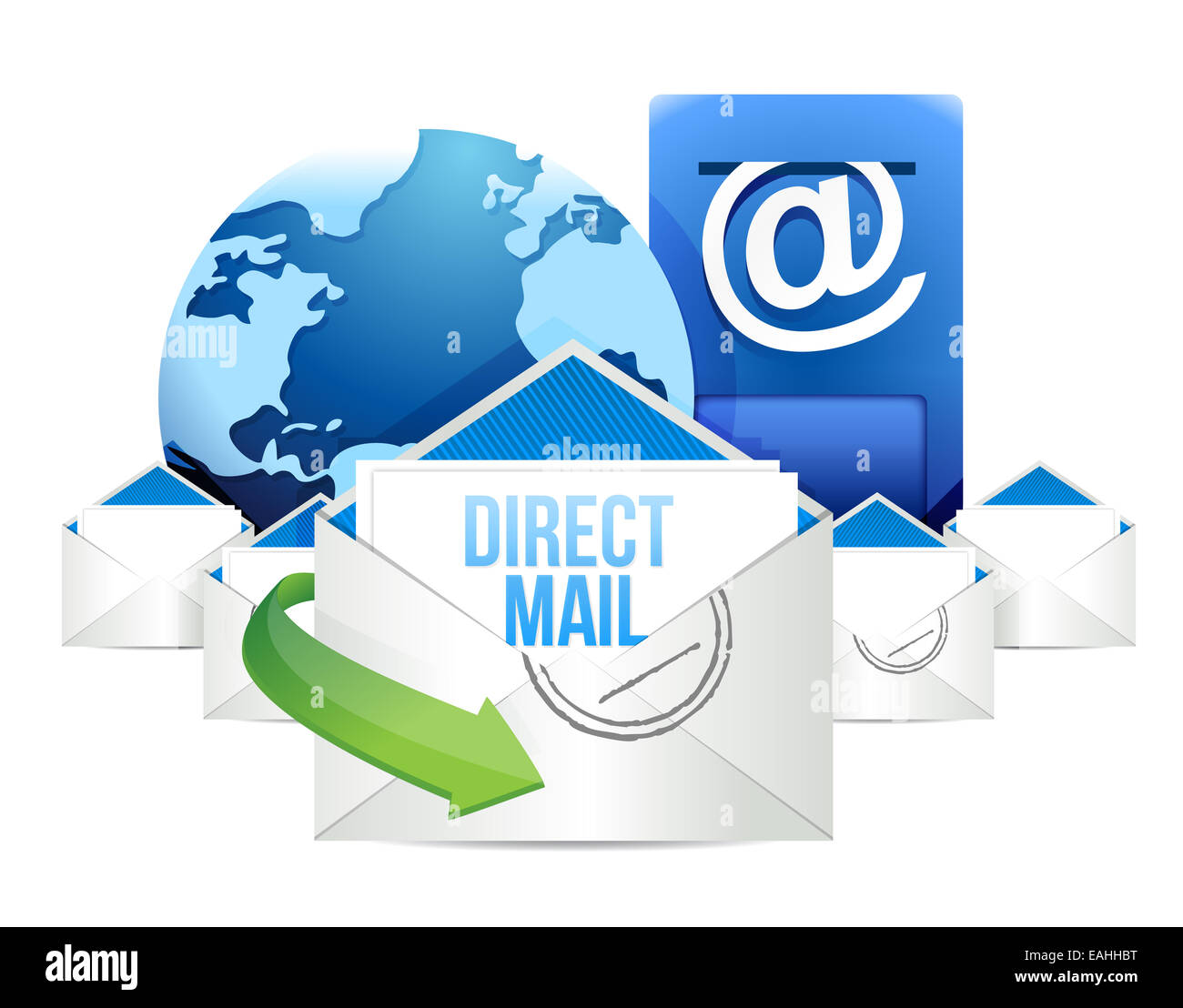 Mailbox world map hi-res stock photography and images - Alamy