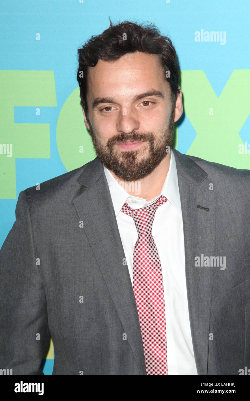 FOX Upfronts at The Beacon Theater - Arrivals Featuring: Jake Johnson ...