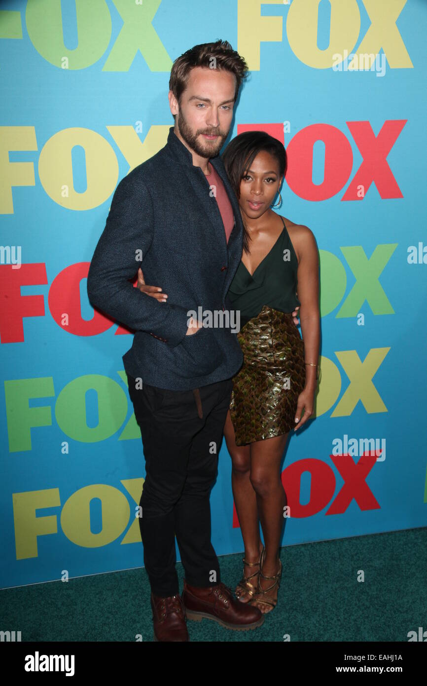 FOX Upfronts at The Beacon Theater - Arrivals Featuring: Tom Mison,Nicole Beharie Where: New ...