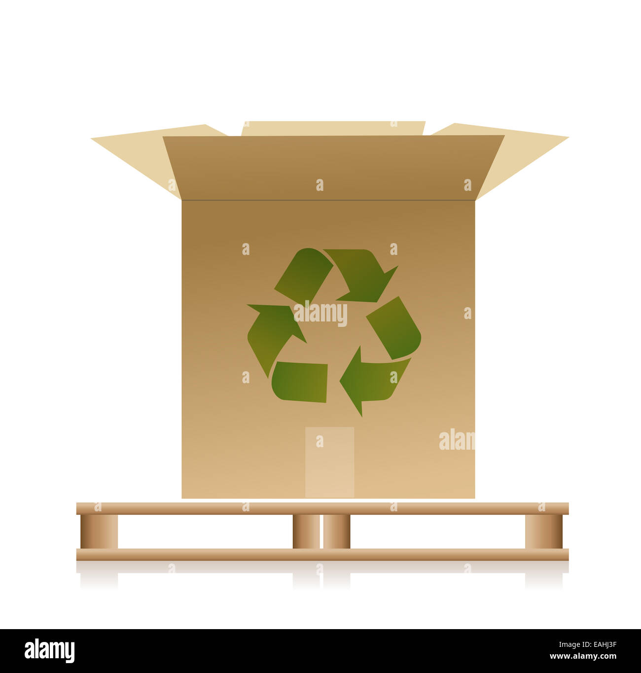 Square pallet Cut Out Stock Images & Pictures - Alamy