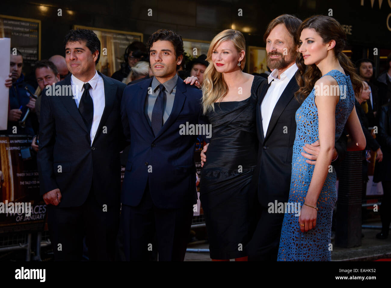 The Two Faces of January' U.K. film premiere held at the Curzon Mayfair ...
