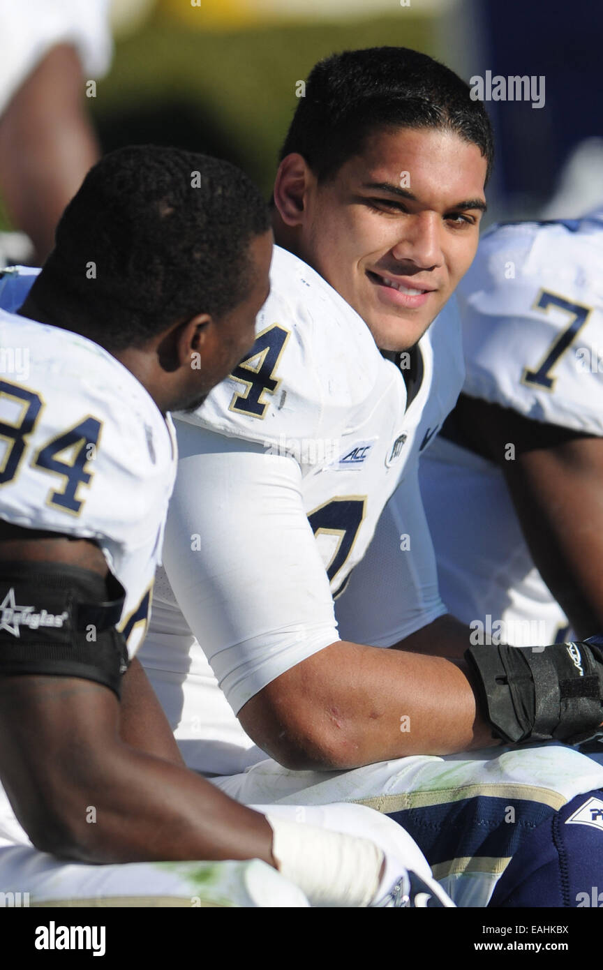 Kenan Memorial Stadium, Chapel Hill, NC, USA. 15th Nov, 2014 ...