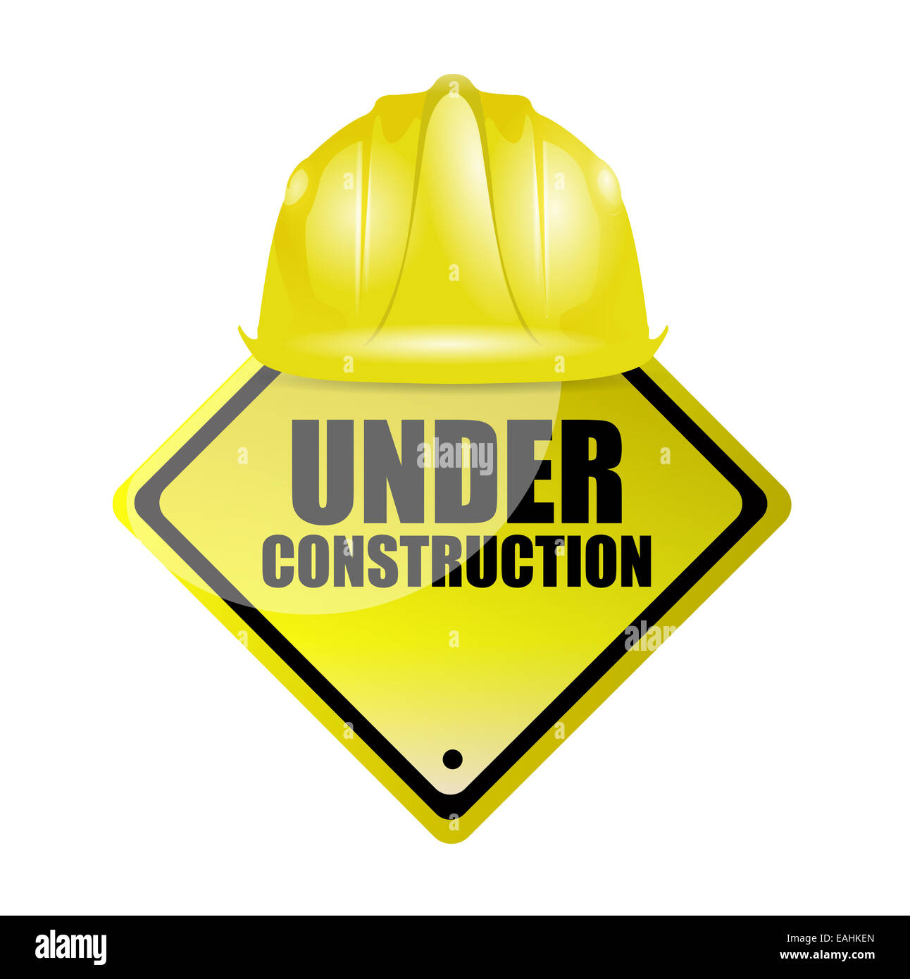 Under construction illustration design Stock Photo - Alamy
