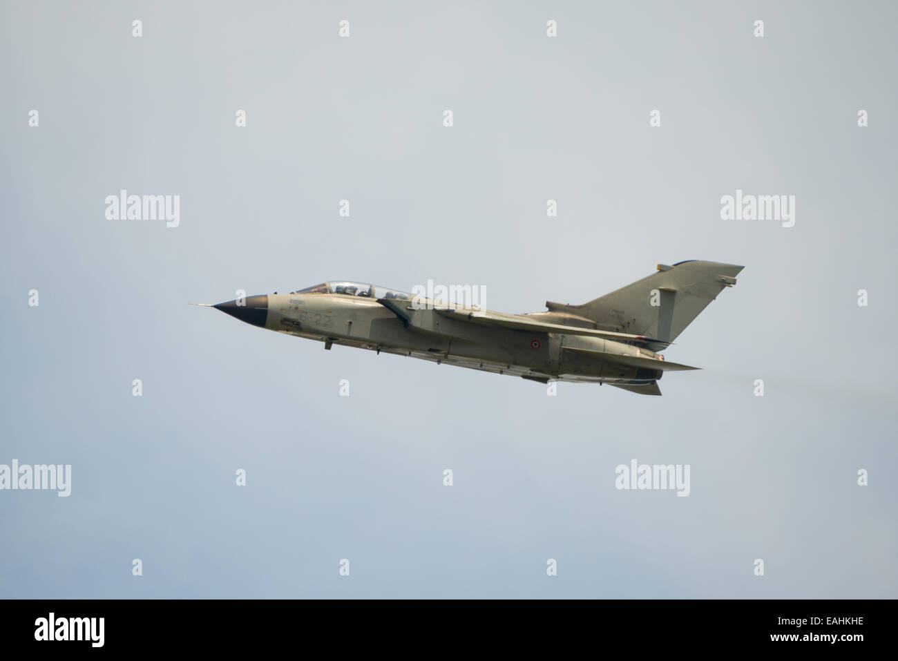 Fairford, UK - 12 July 2014: An Italian Airforce Tornado jet bomber ...