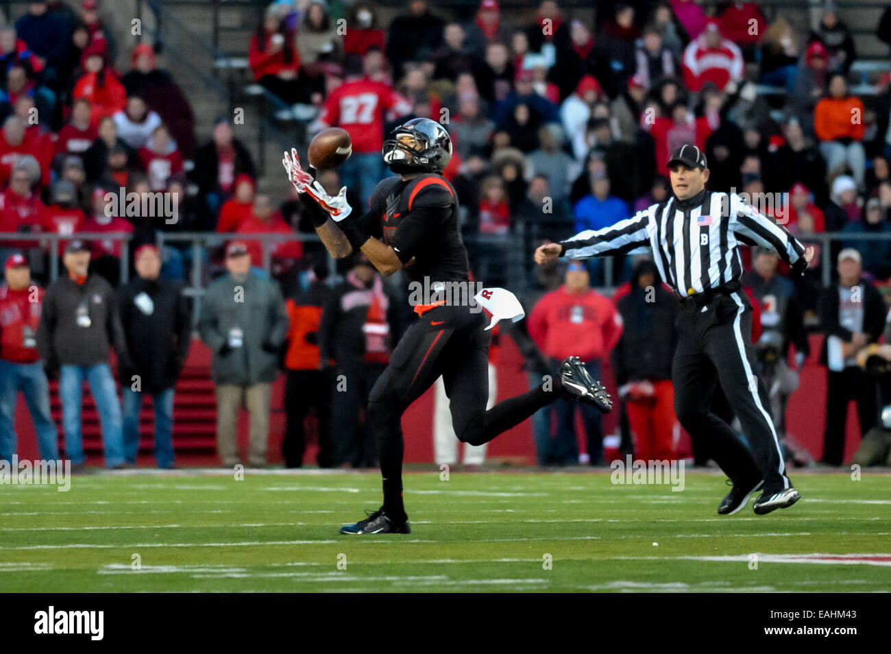 Piscataway, New Jersey, USA. 15th Nov, 2014. Rutgers wide receiver ...