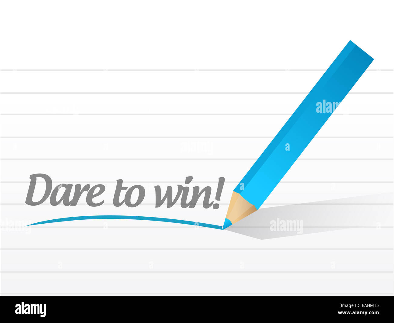 Dare to win hi-res stock photography and images - Alamy