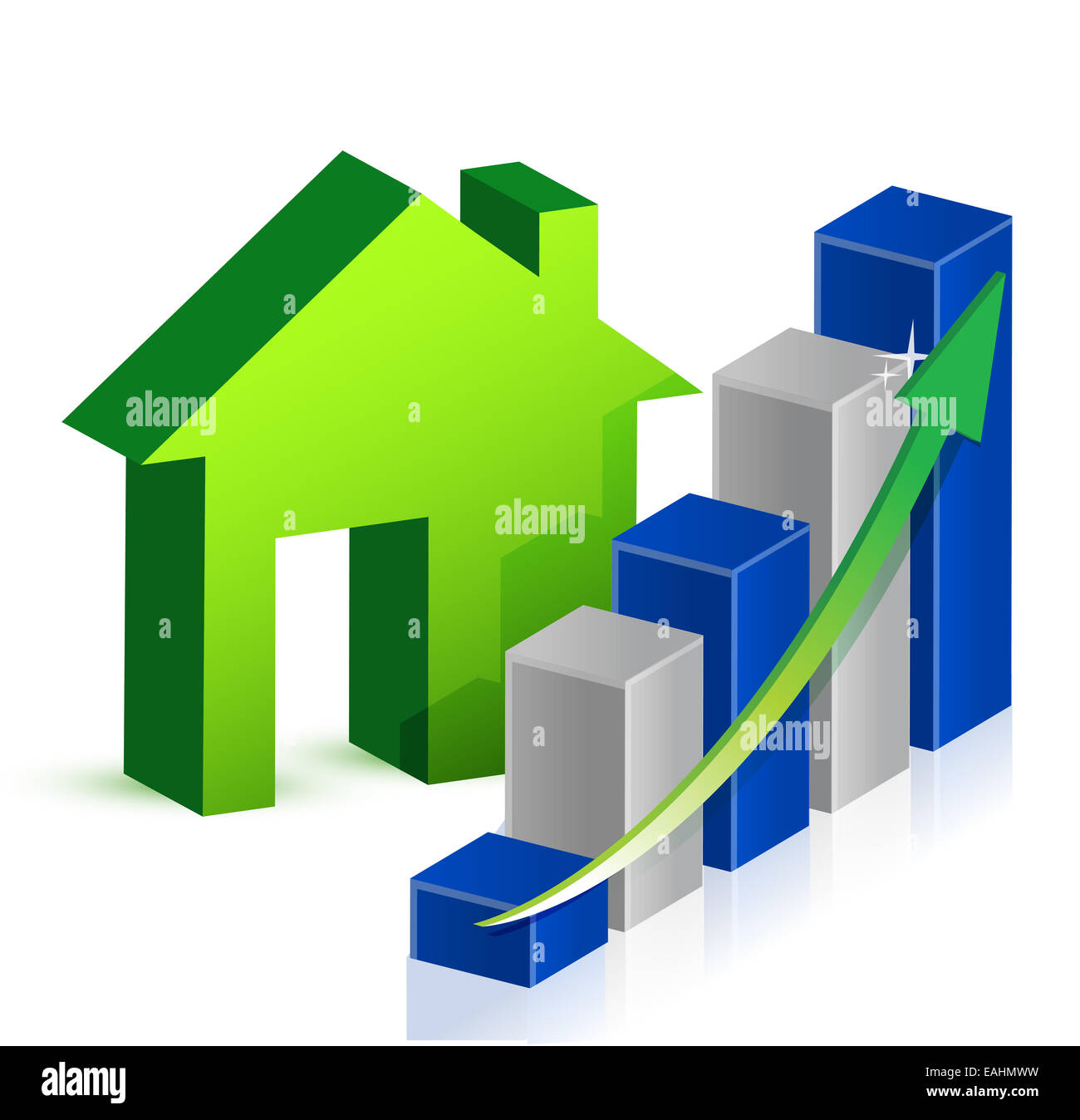 House market Business Stock Photo - Alamy