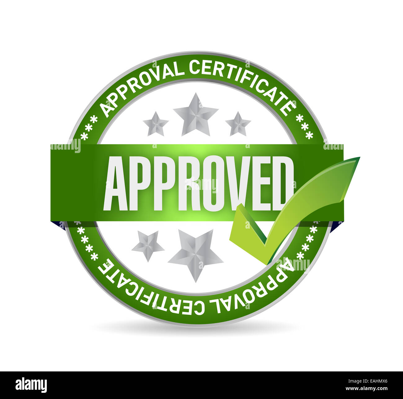 Stamp with text approved. illustration Stock Photo - Alamy