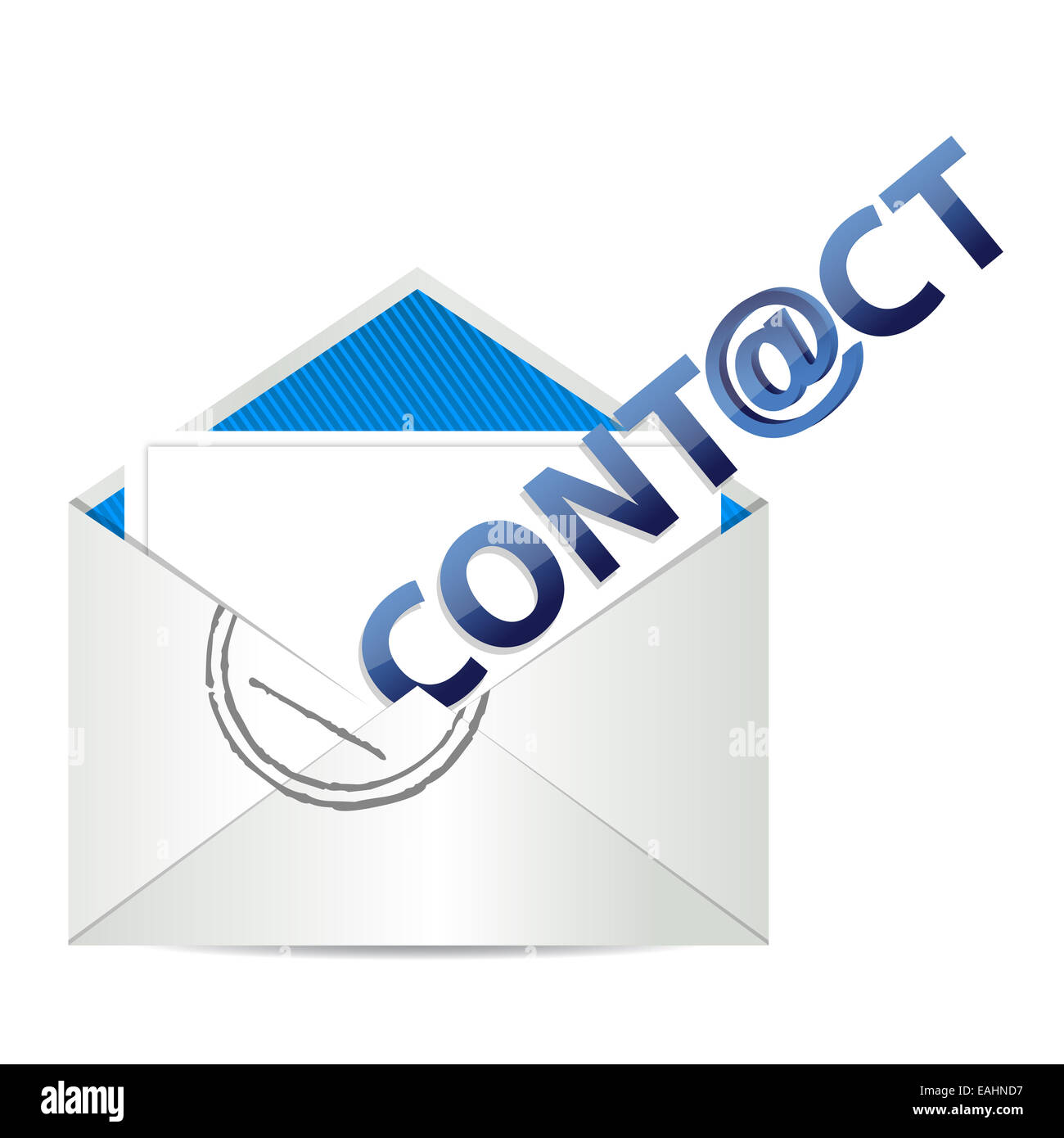E mail contact us Stock Photo - Alamy