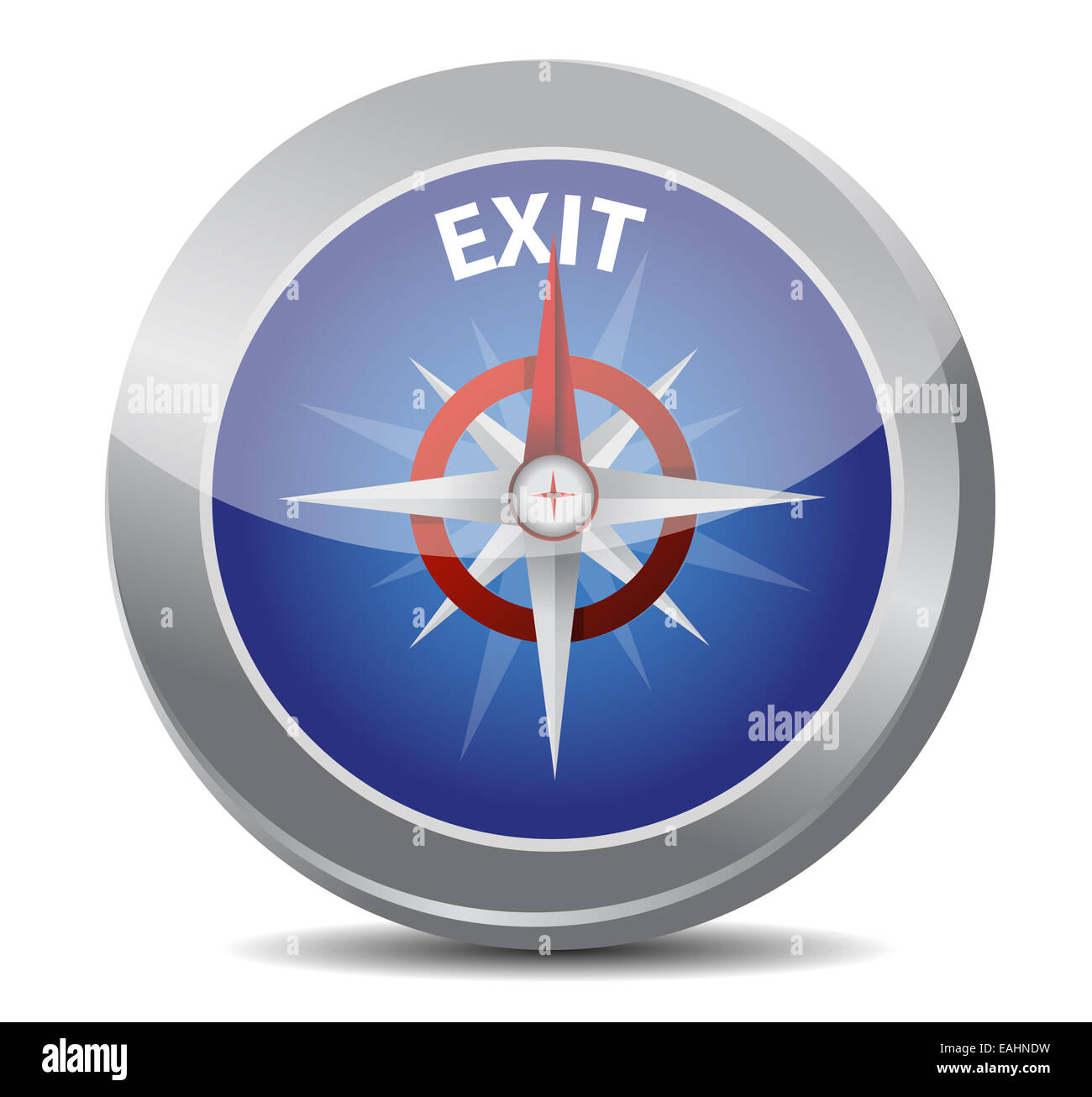 Word red needle compass hi-res stock photography and images - Alamy