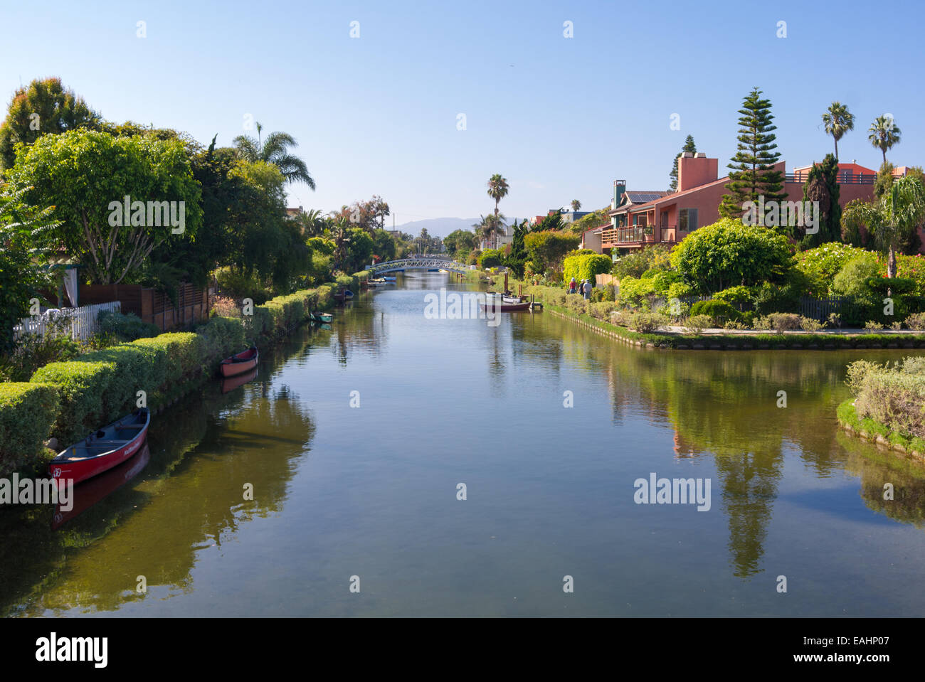 Canals at Venice, Los Angeles, California, USA Stock Photo - Alamy