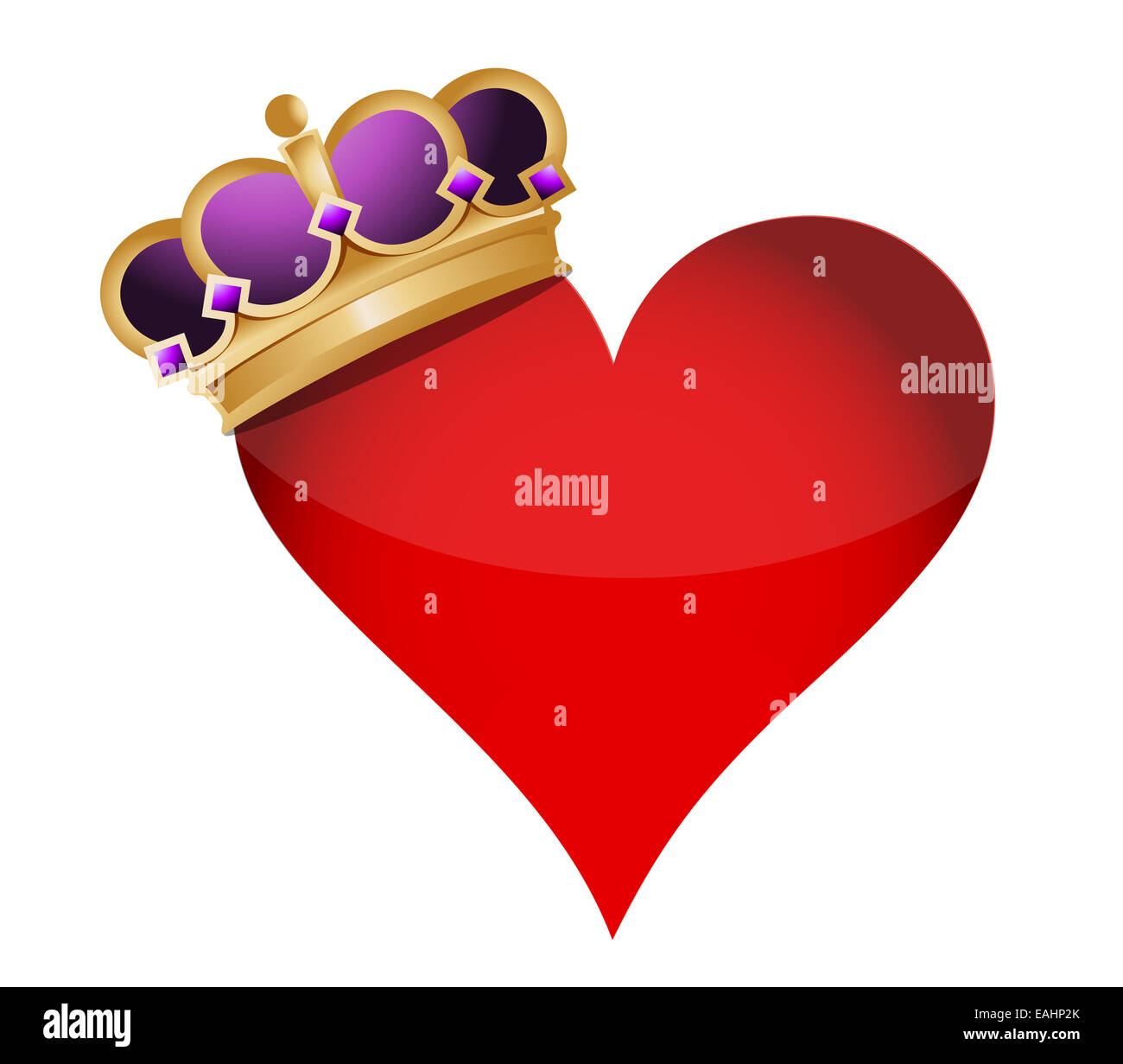 3d render golden crown icon hi-res stock photography and images - Alamy