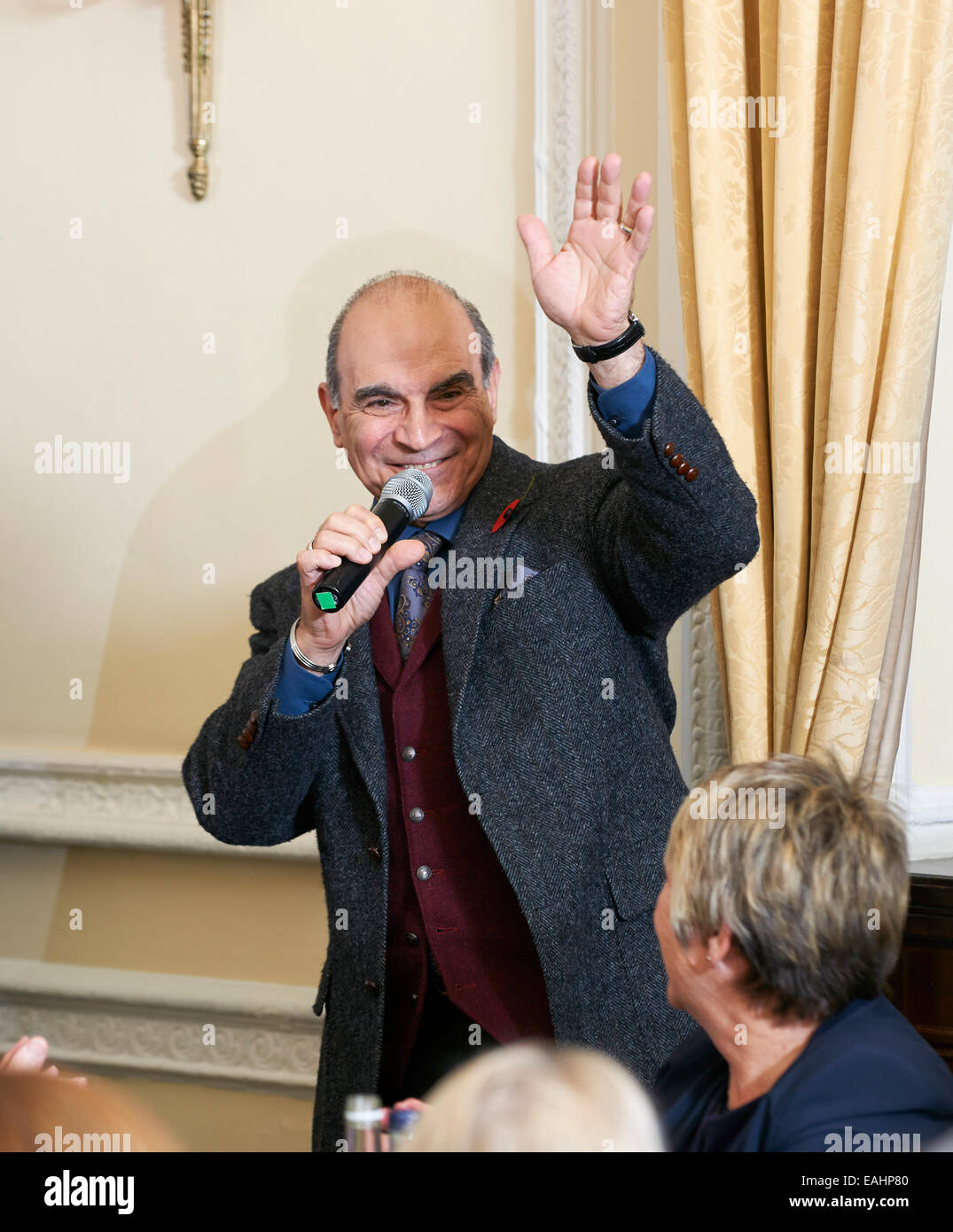 Hercule poirot david suchet hi-res stock photography and images - Alamy