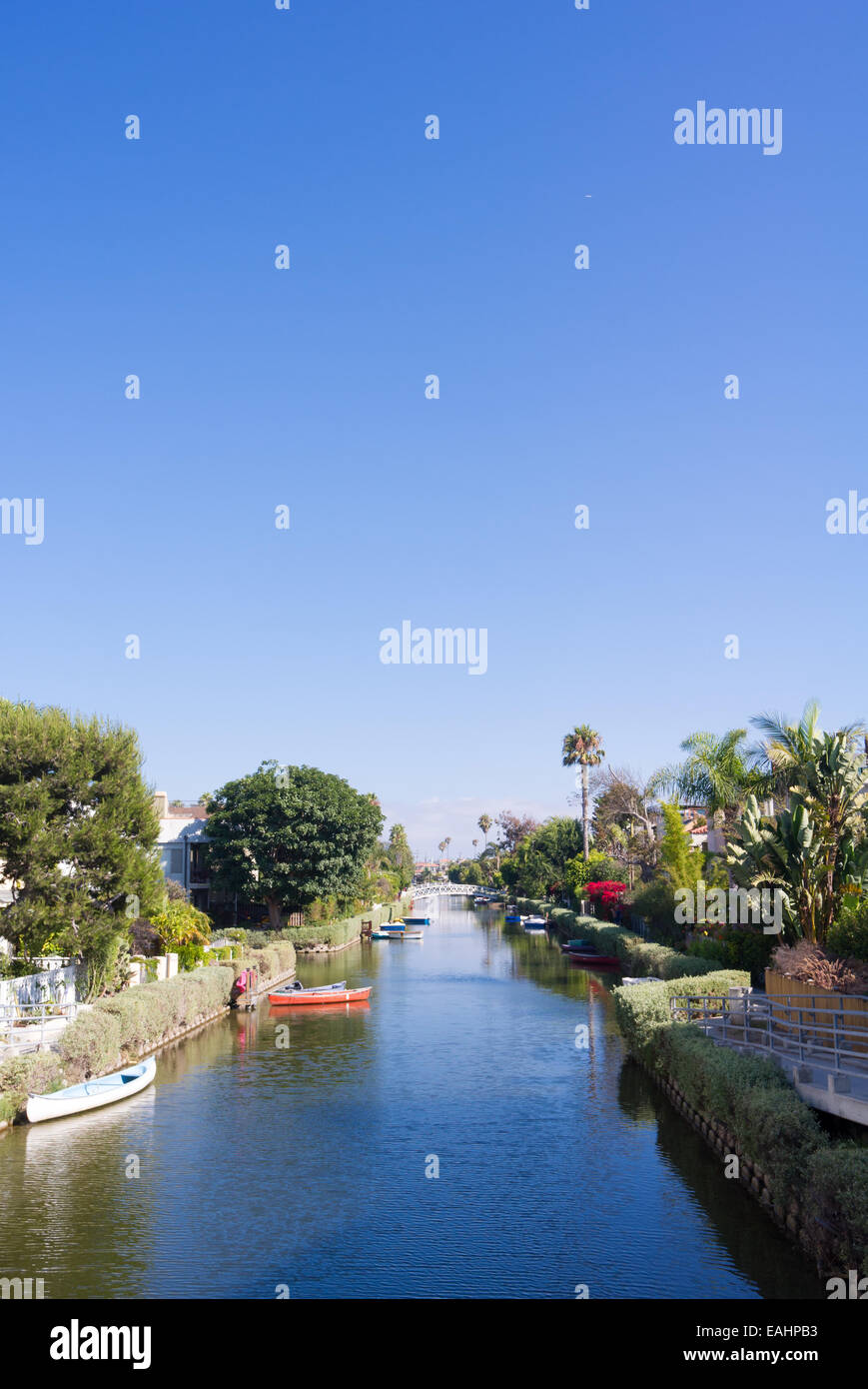Canals at Venice, Los Angeles, California, USA Stock Photo - Alamy