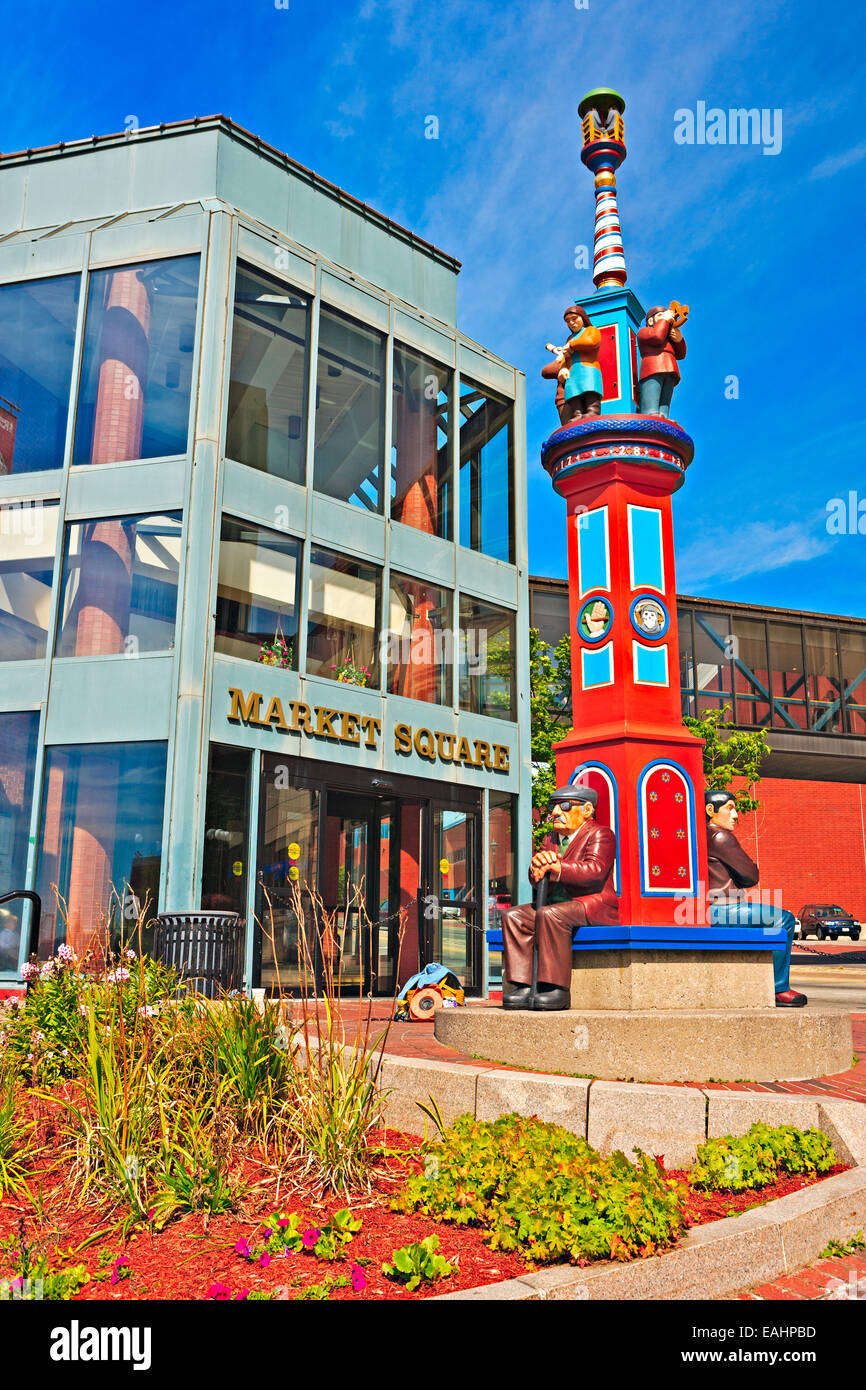 Market square saint john new brunswick hi-res stock photography and images - Alamy