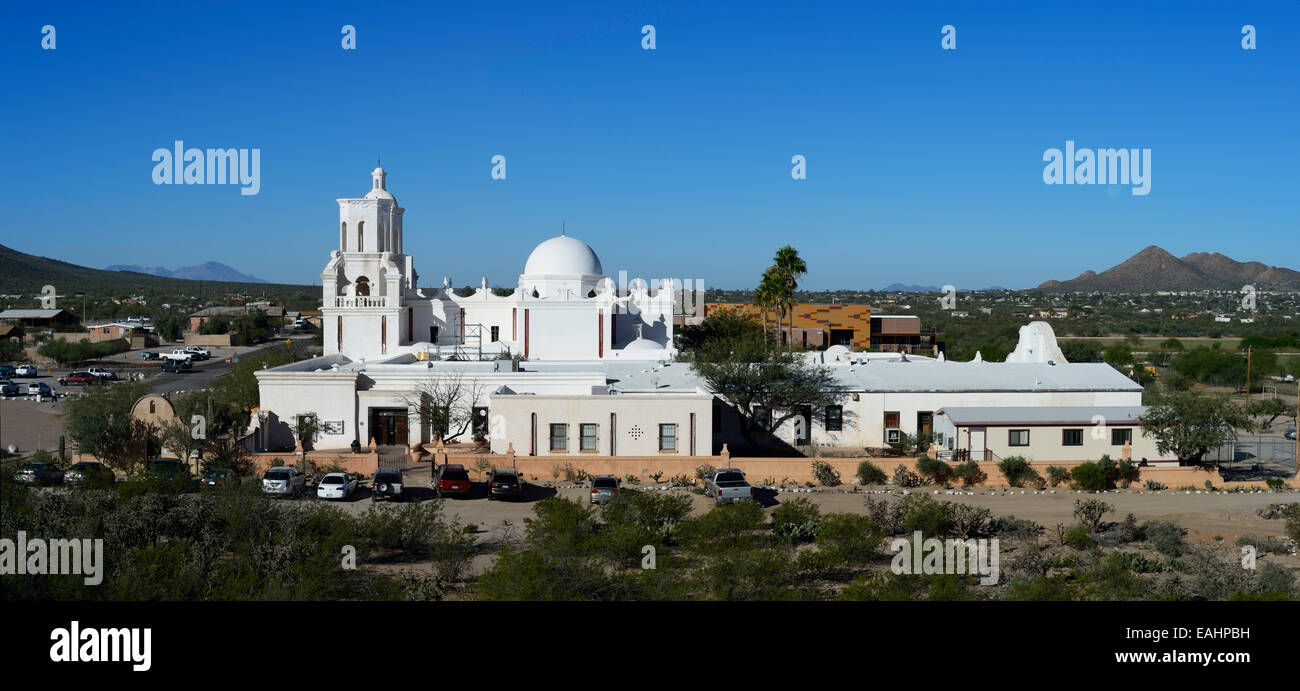 Mission San Xavier del Bac, Tucson AZ Stock Photo - Alamy