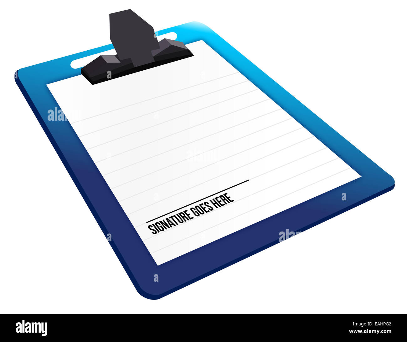 Signature pad Cut Out Stock Images & Pictures - Alamy